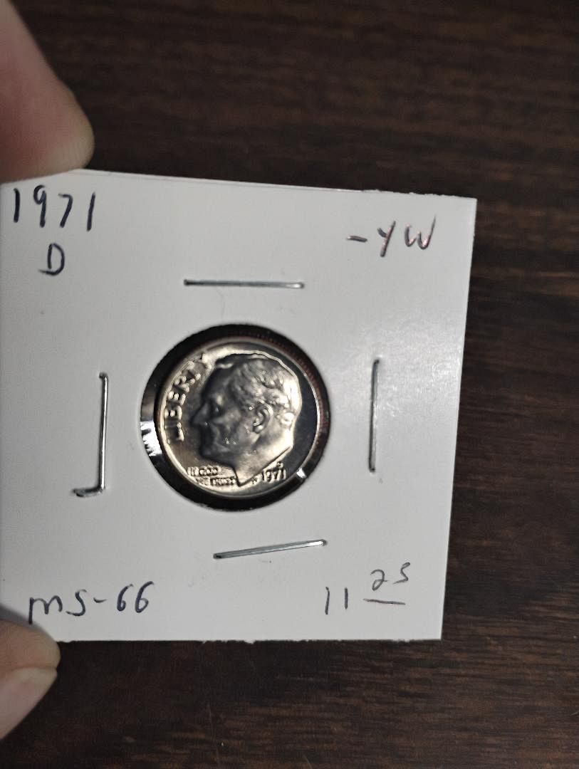 1971-D ROOSEVELT DIME MS-66 - For Sale, Buy Now Online - Item #958138