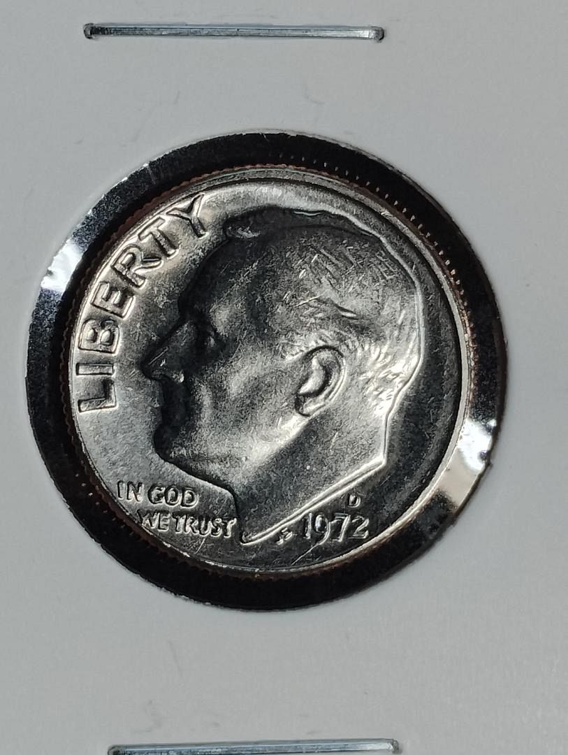 1972-D ROOSEVELT DIME MS-63 - For Sale, Buy Now Online - Item #958212