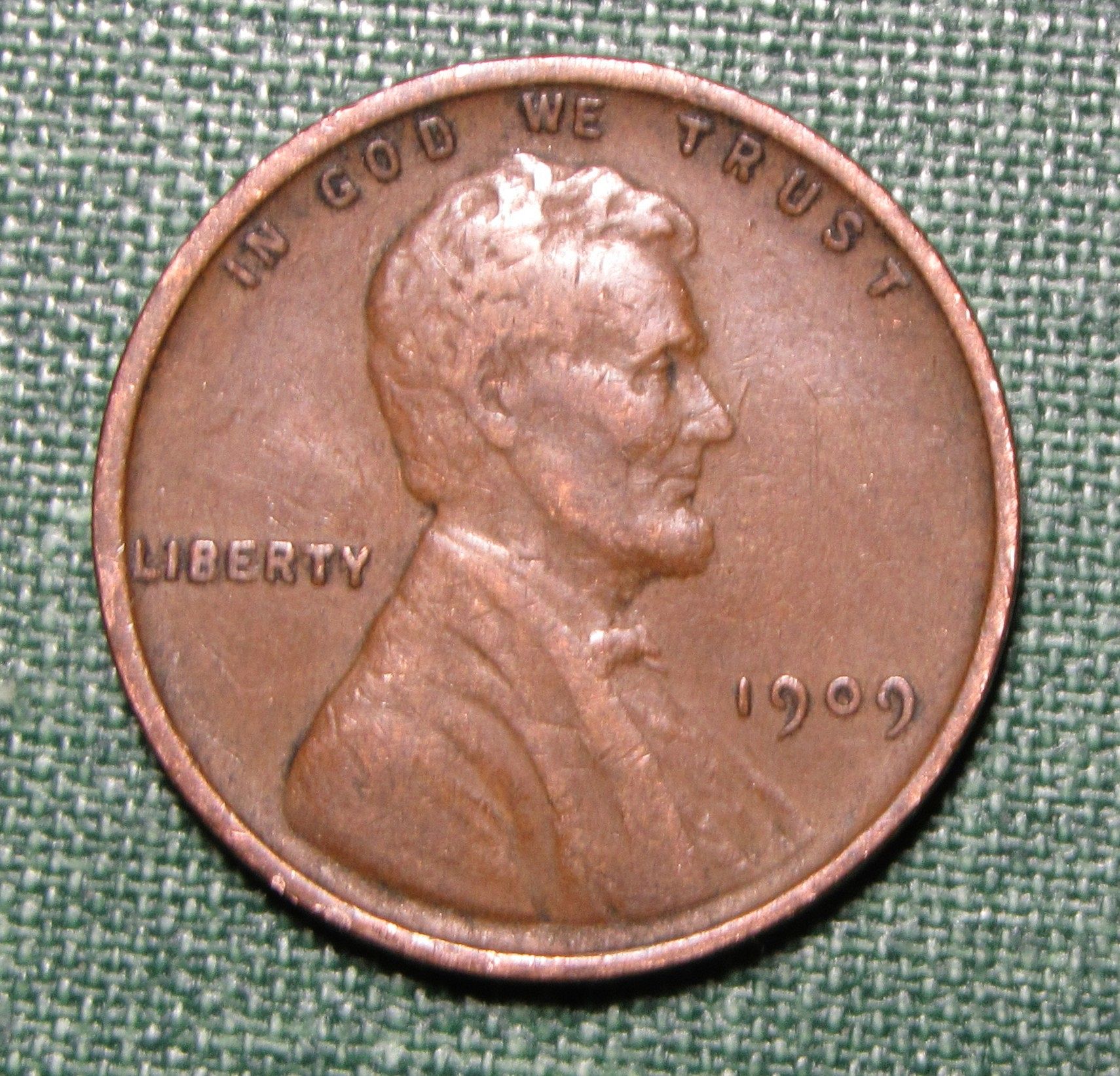 1909 P Wheat Back Lincoln Cent - For Sale, Buy Now Online - Item #960333