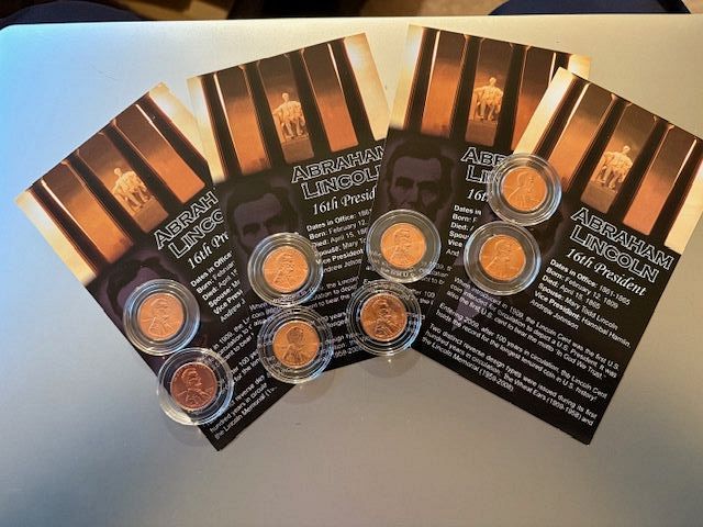2009 P&D - Lincoln Bicentennial Cent - 8 Coin Set " LP1 - LP4" - For ...