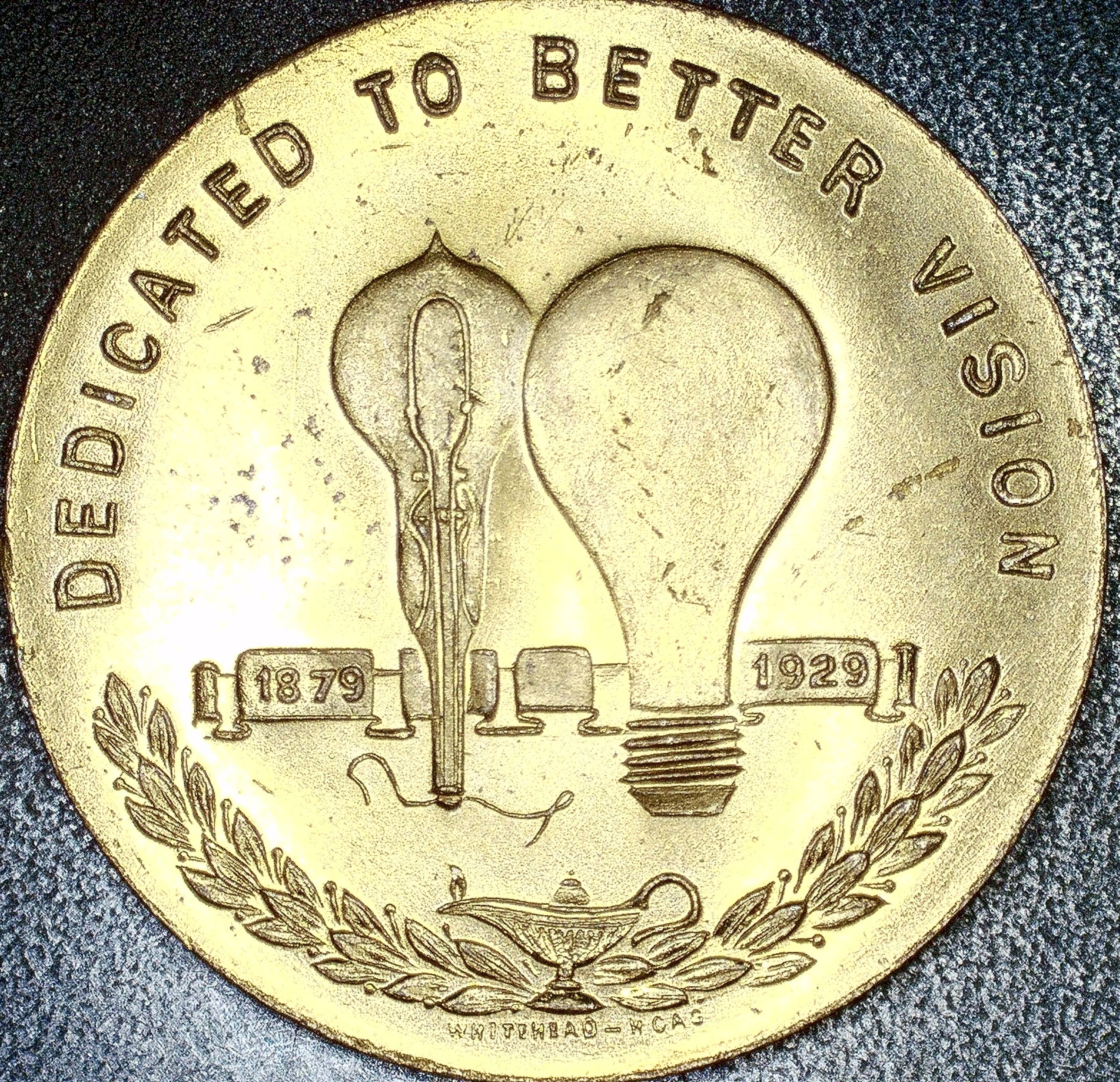 1929 Medal - Thomas A. Edison - Light's Golden Jubilee 32mm - For Sale ...
