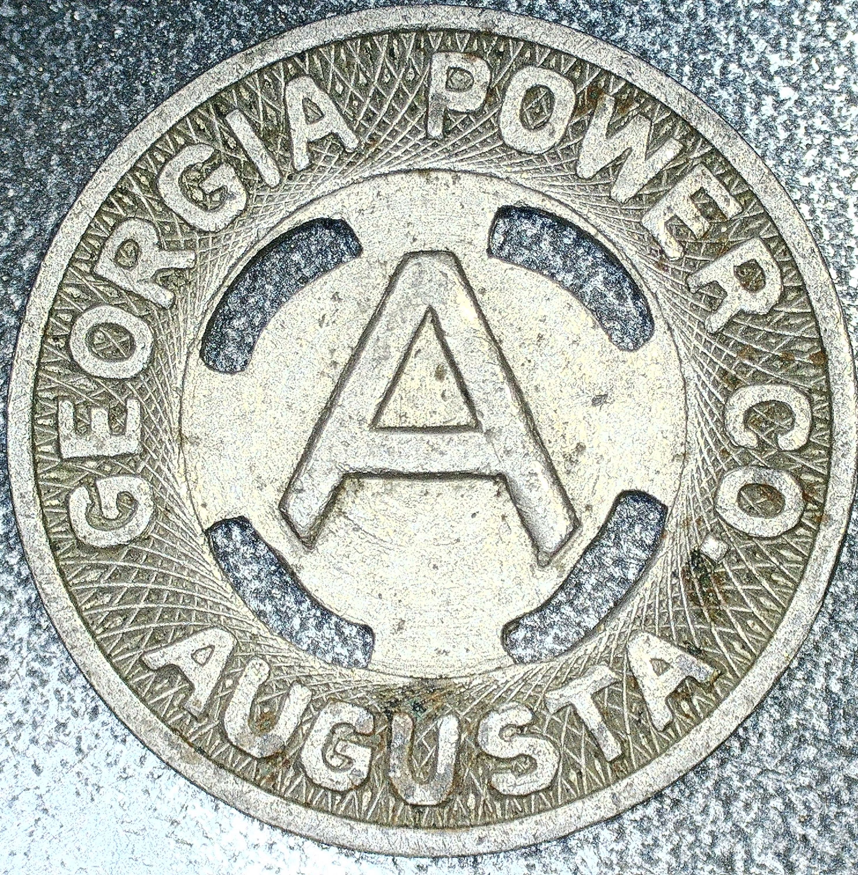 1945 GEORGIA POWER CO AUGUSTA GA Public Transport Train Bus Coach ...