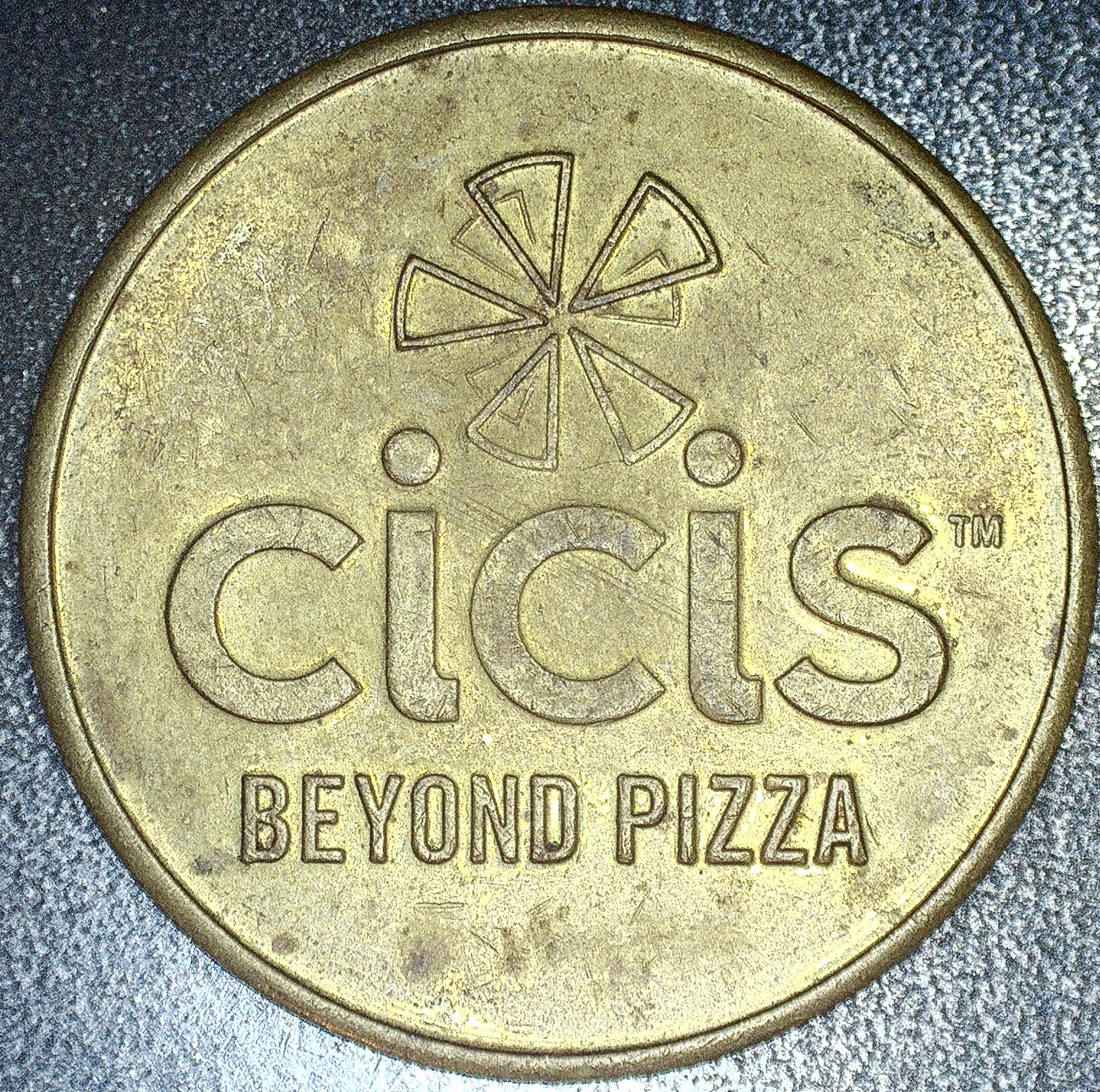 Cici's Beyond Pizza Arcade Game Token 24mm 🍕 - For Sale, Buy Now Online ...