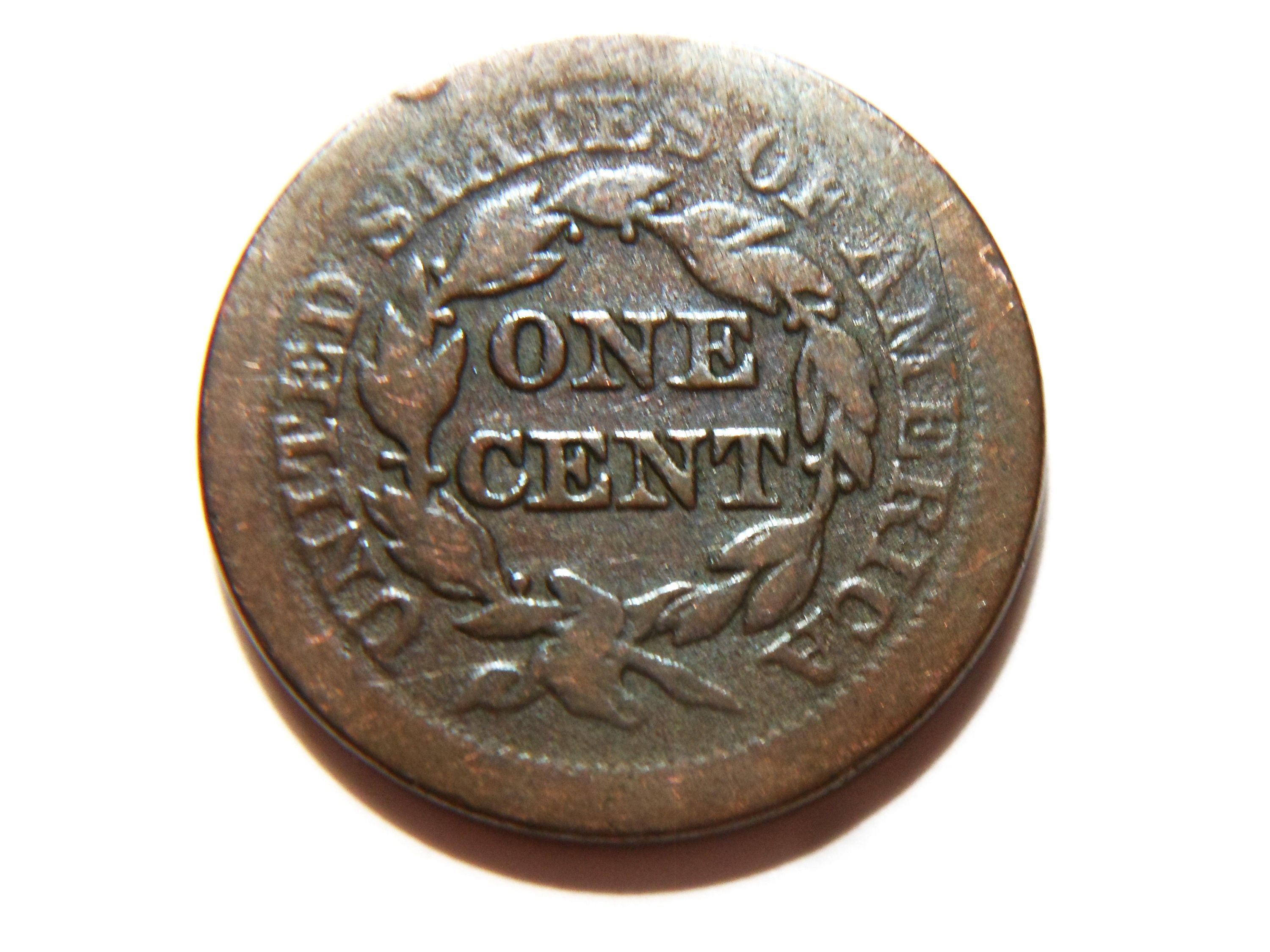 1851 Braided Hair Liberty Head Large Cent - For Sale, Buy Now Online ...