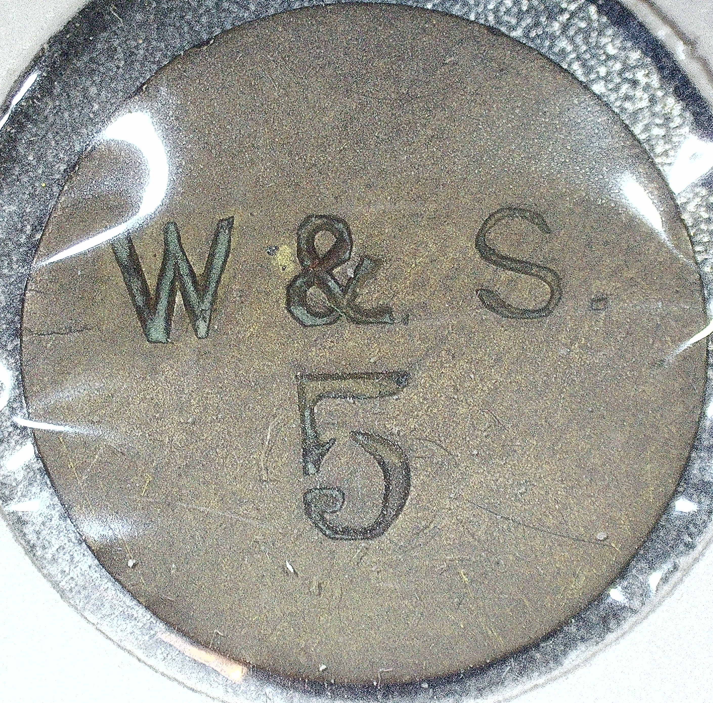 Vintage W & S Good For 5 Cents Trade Token 21mm - For Sale, Buy Now ...