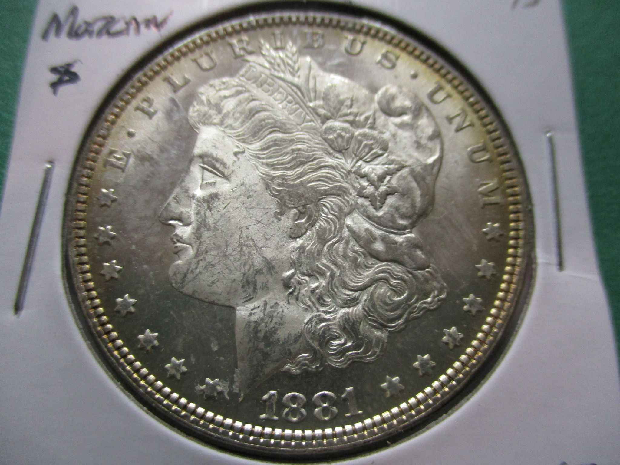 1881 MS63 Morgan Dollar. Item:; DM 81-21. - For Sale, Buy Now Online ...