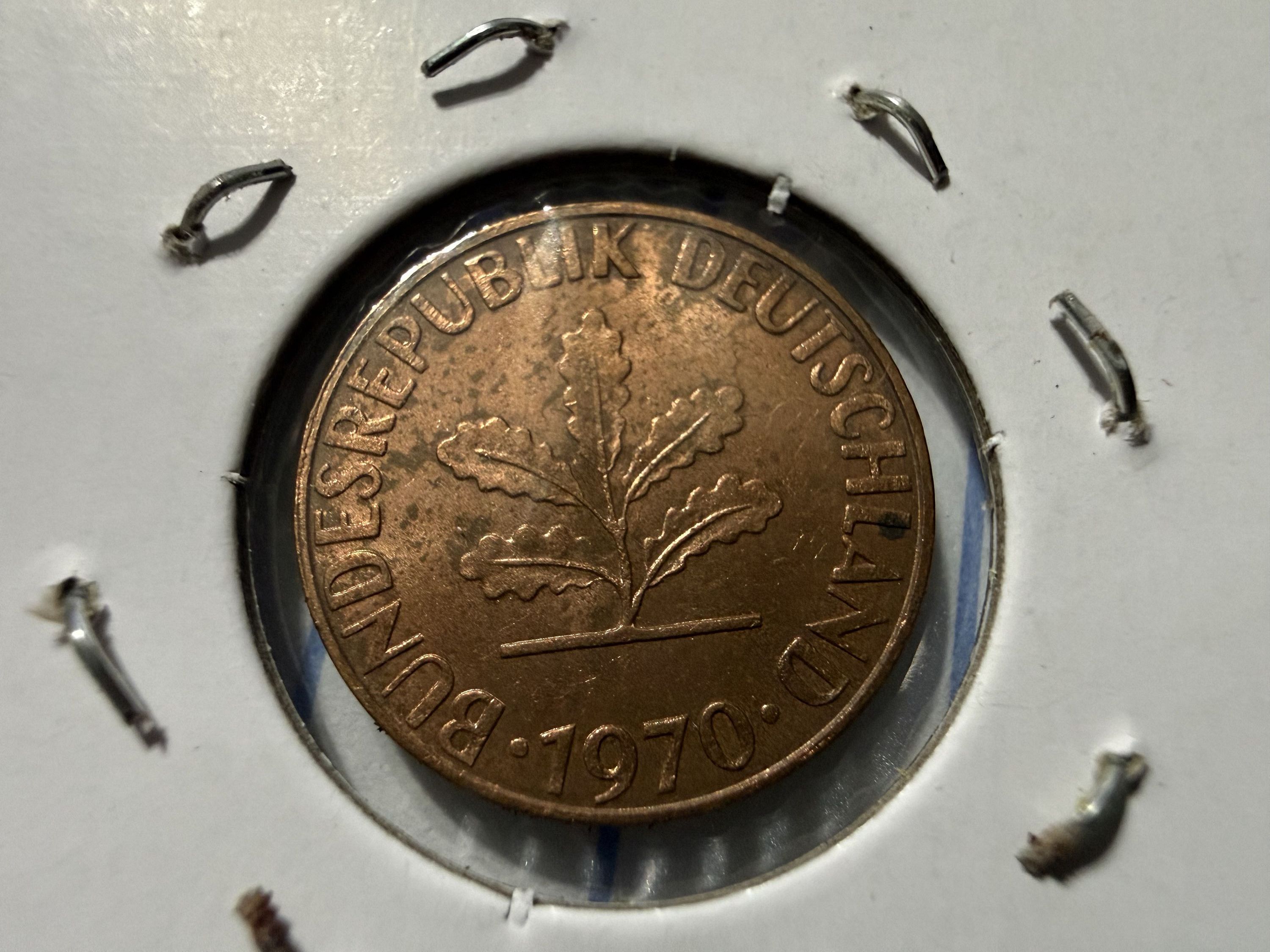 GERMAN 1970 J 1 PFENNIG - For Sale, Buy Now Online - Item #964104