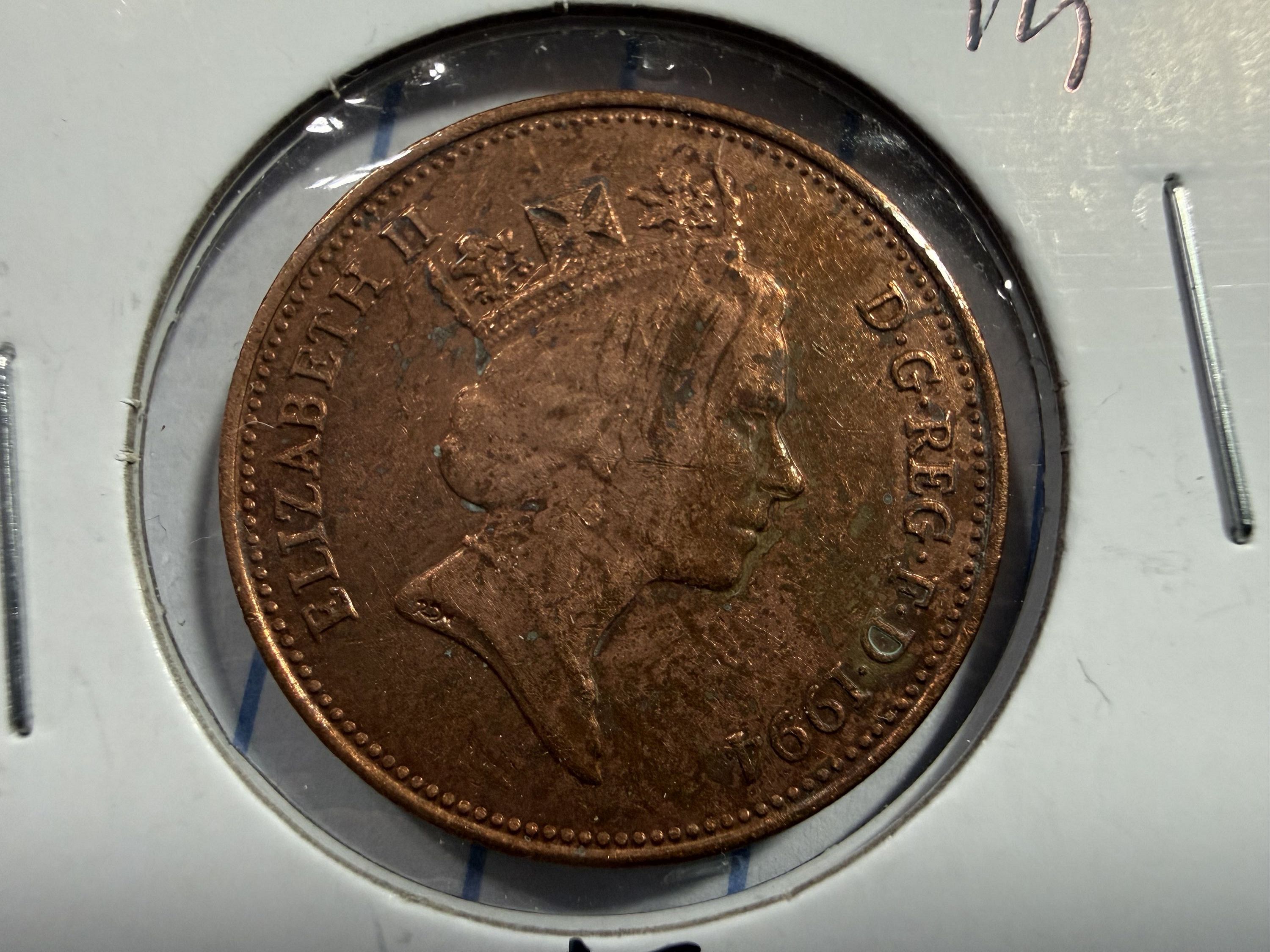 1994 Great Britain Two Pence Coin - For Sale, Buy Now Online - Item #964126
