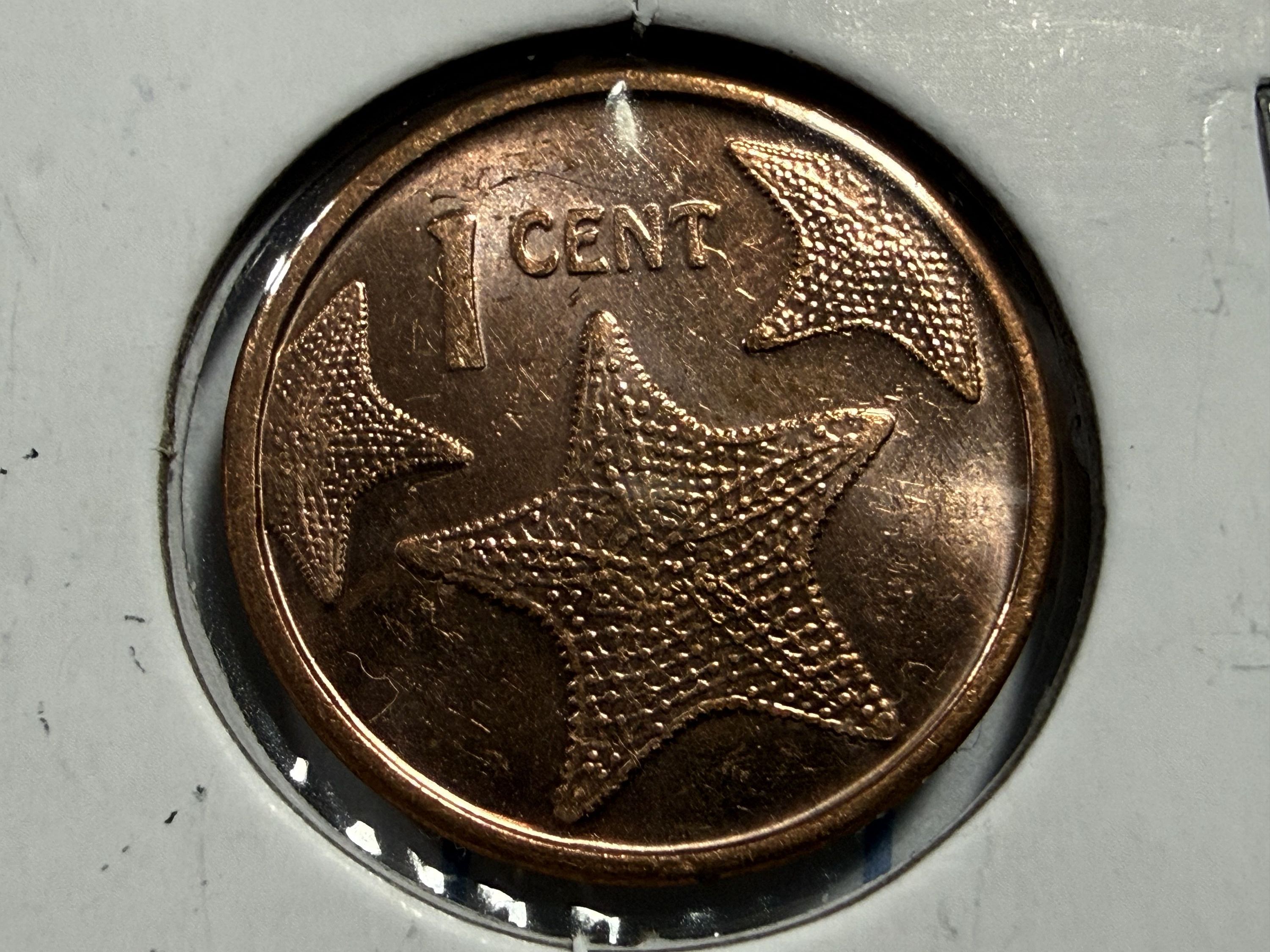 2015 Bahamas One Cent Coin - For Sale, Buy Now Online - Item #964128