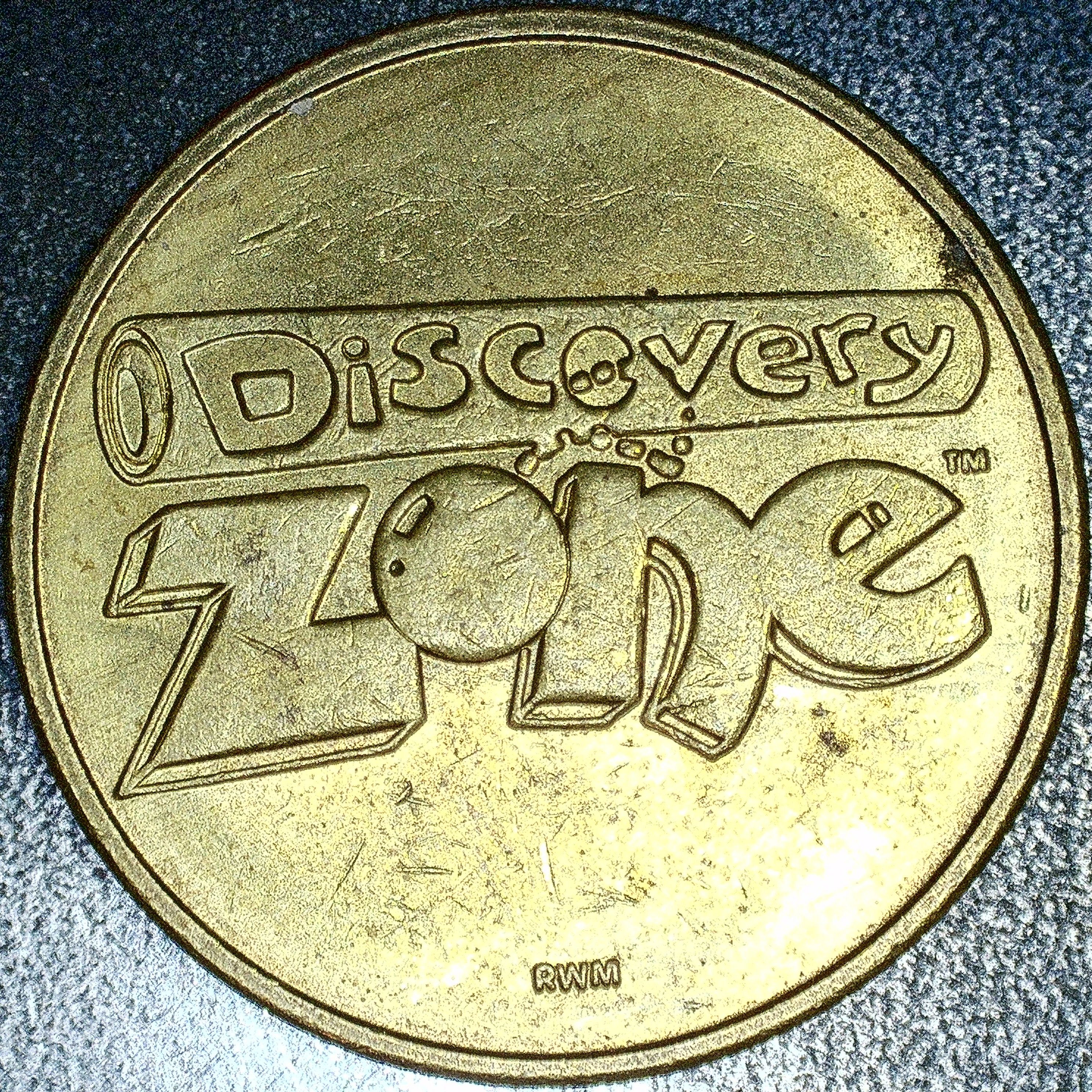 Vintage Discovery Zone Gaming Token - 25 mm - For Sale, Buy Now Online ...