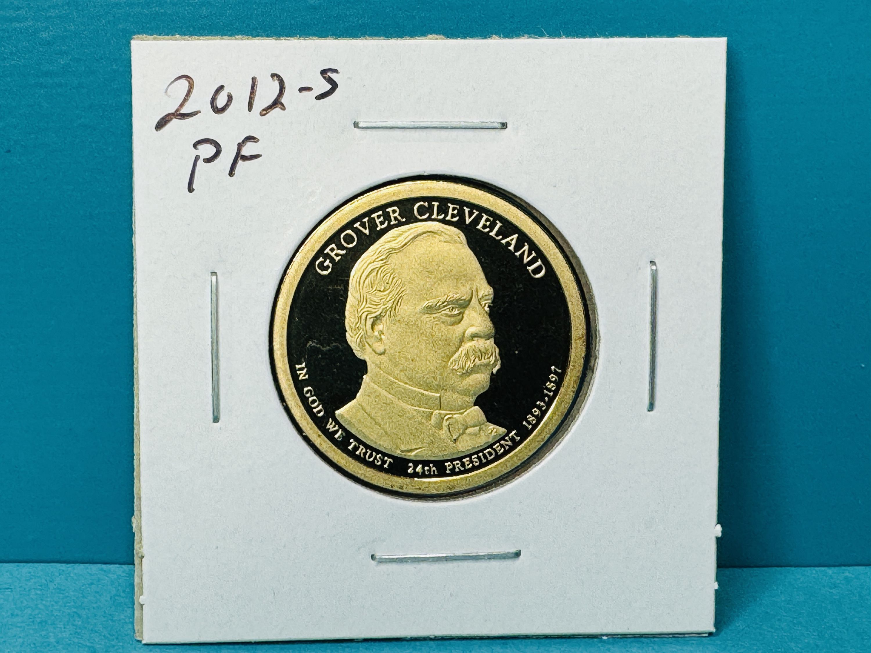 2012-S Proof Grover Cleveland Presidential Dollar - For Sale, Buy Now ...