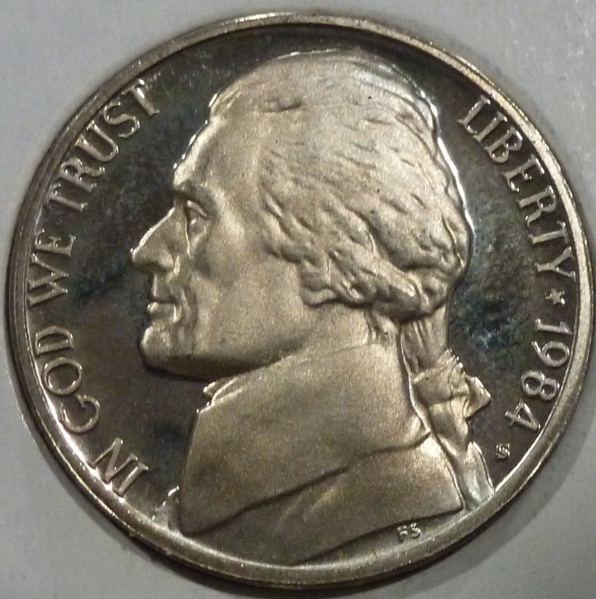 1984-S PROOF Jefferson NICKEL WITH FULL STEPS # 90-8 - For Sale, Buy ...