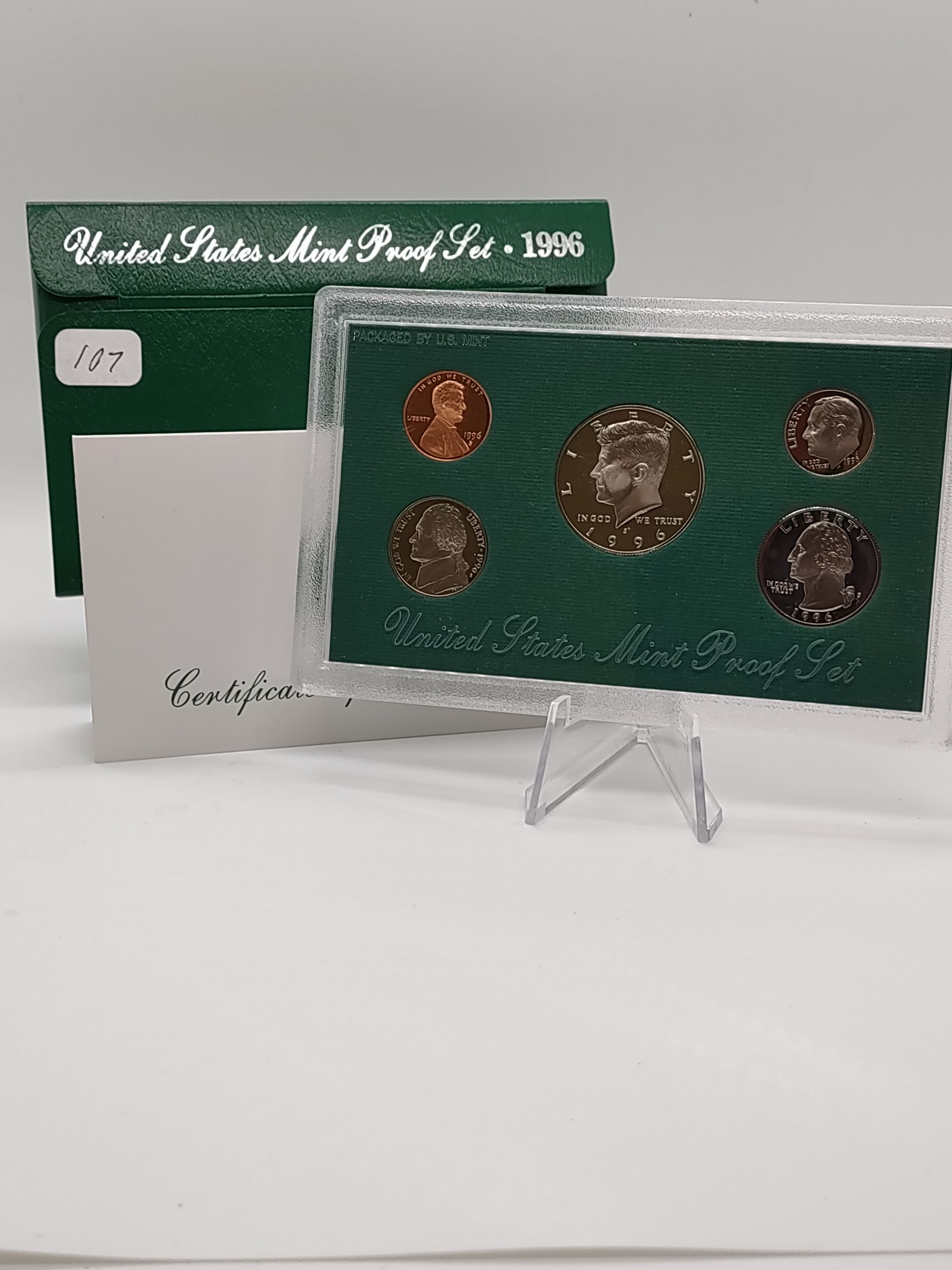 1996-S US Mint Proof Set - For Sale, Buy Now Online - Item #966987