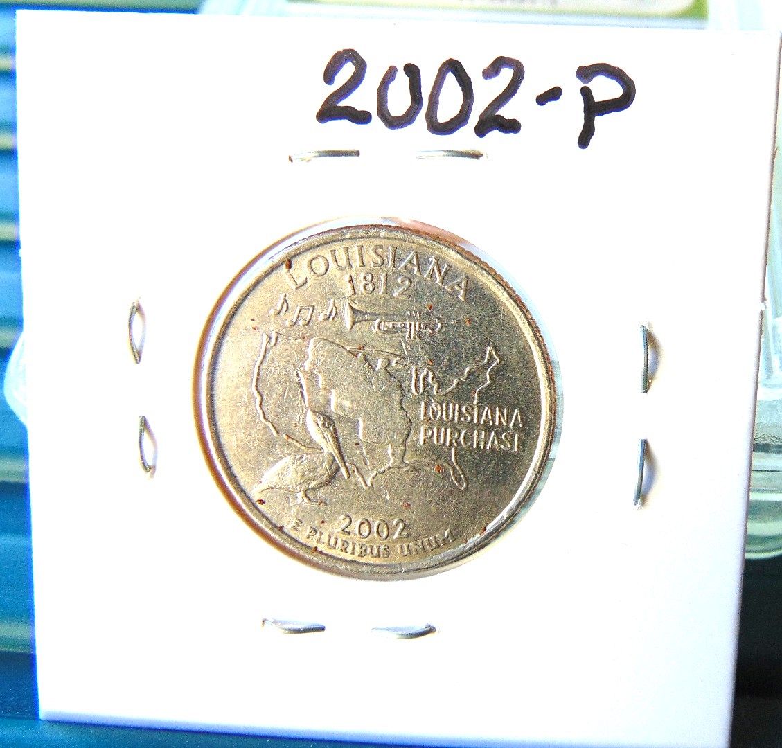 2002 P Louisiana 50 States and Territories Quarters - For Sale, Buy Now ...
