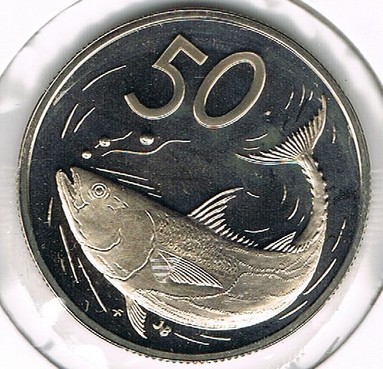 50 Cents - Elizabeth II, Cook Islands, 1976 - For Sale, Buy Now Online ...