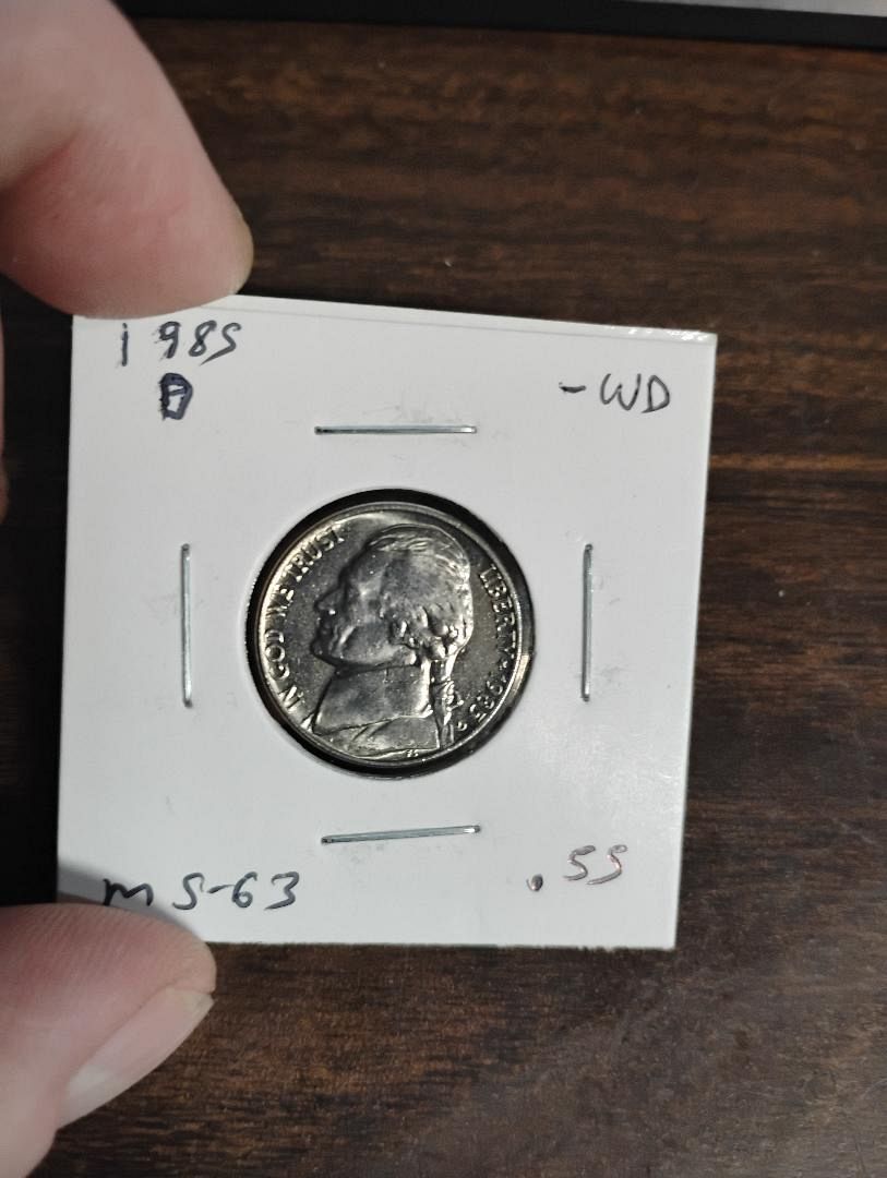 1985-D JEFFERSON NICKEL MS-63 - For Sale, Buy Now Online - Item #967343