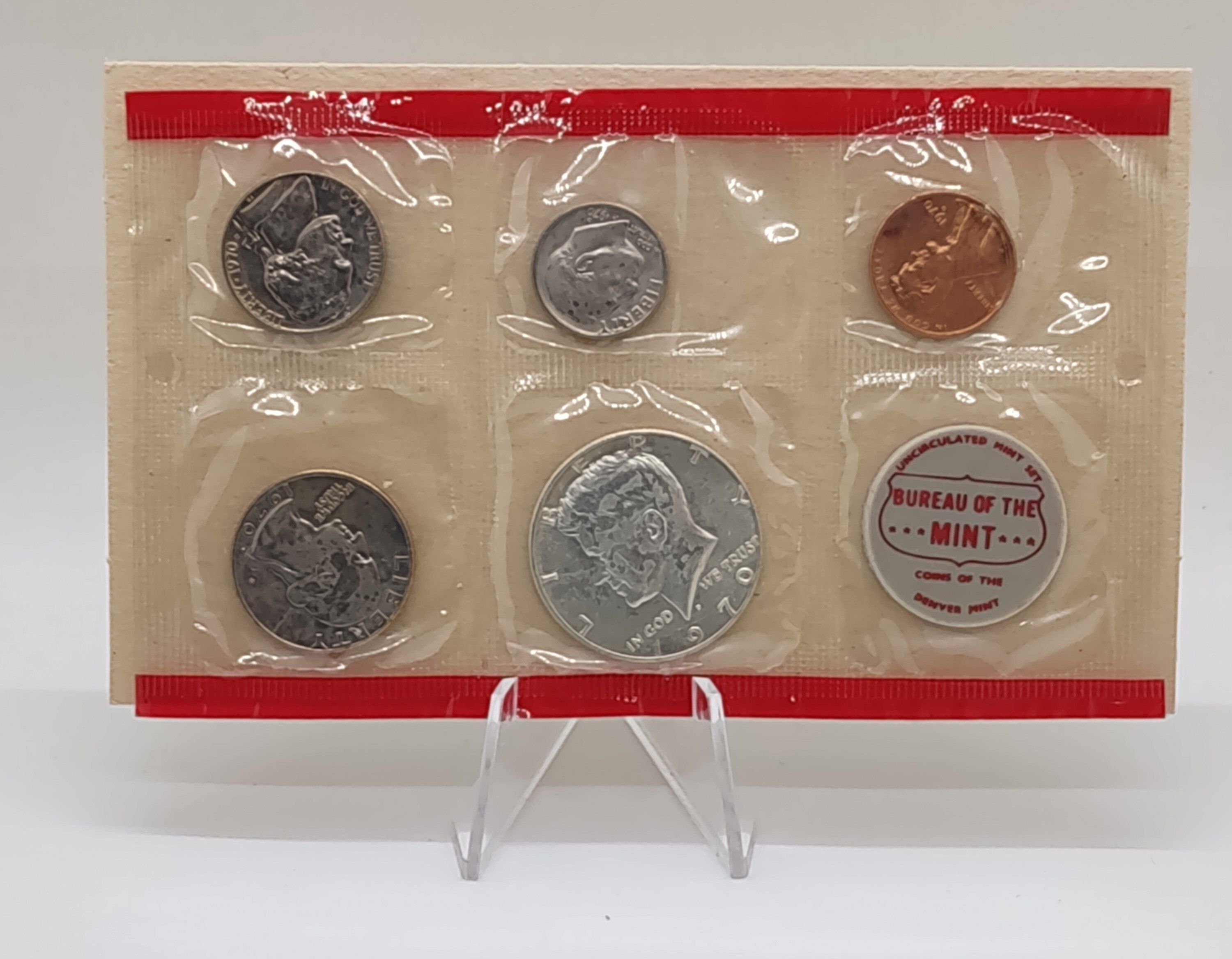 1970 Uncirculated Mint Set. - For Sale, Buy Now Online - Item #968032