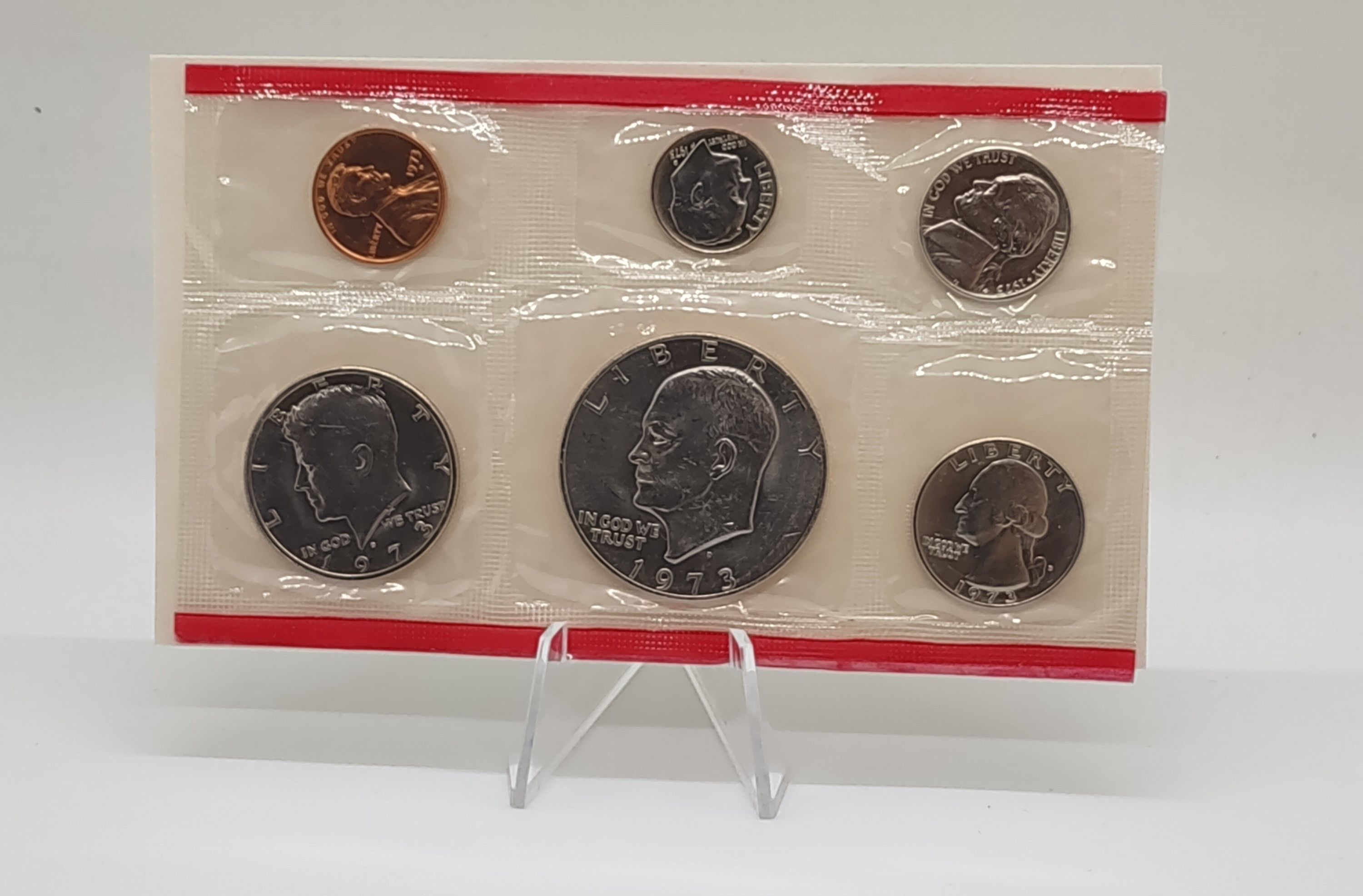 1973 Uncirculated Mint Set. - For Sale, Buy Now Online - Item #968130