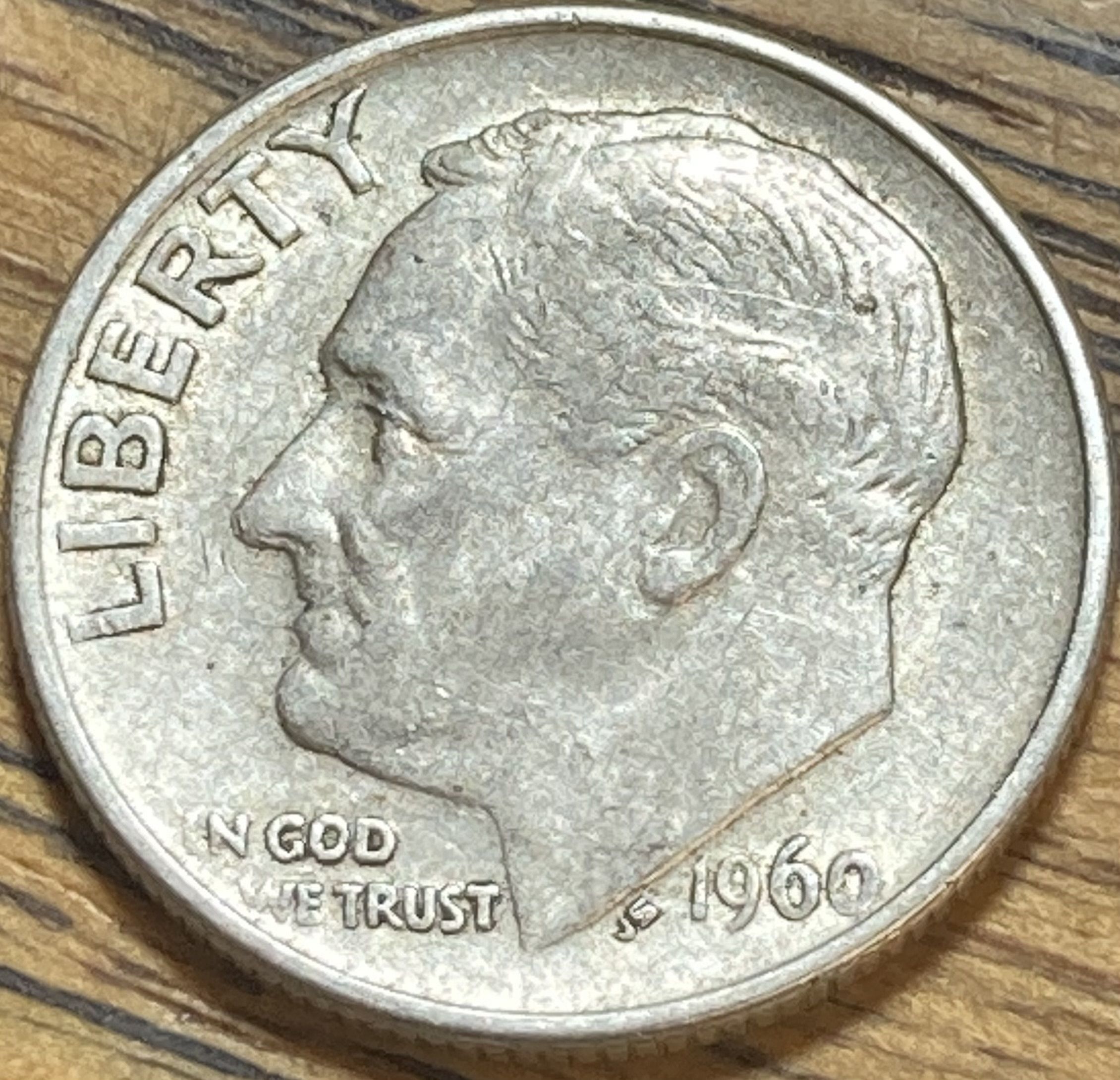1960 Roosevelt dime in EXTREMELY FINE condition - For Sale, Buy Now ...