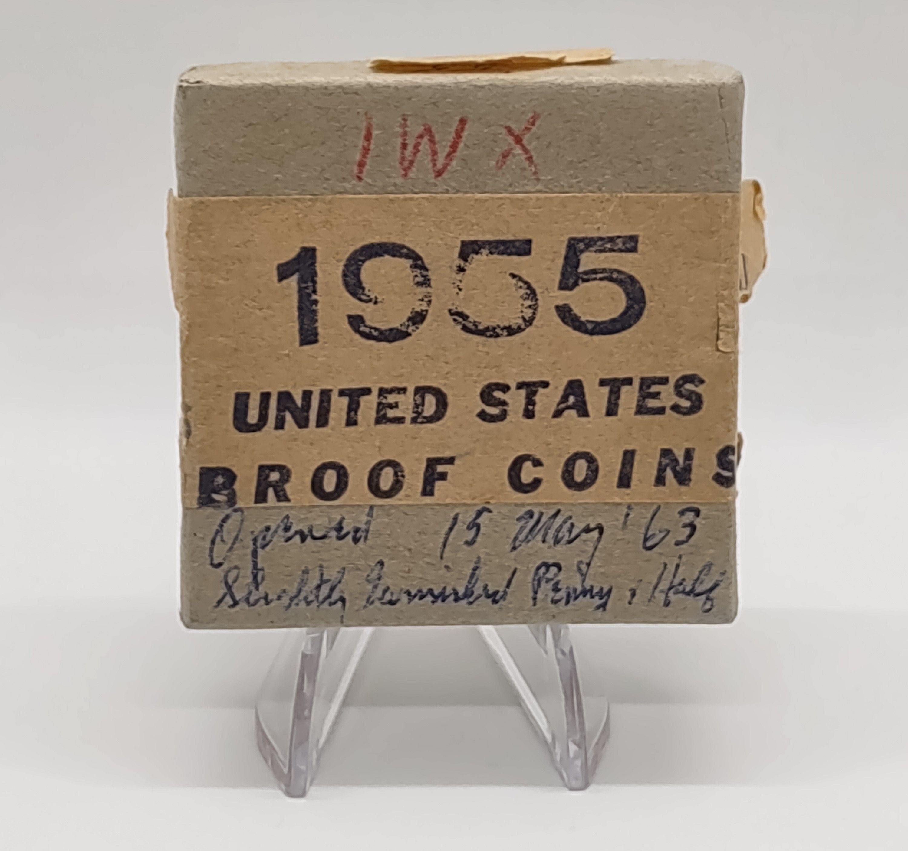 1955-P US Mint Proof Set – Box Set! - For Sale, Buy Now Online - Item ...