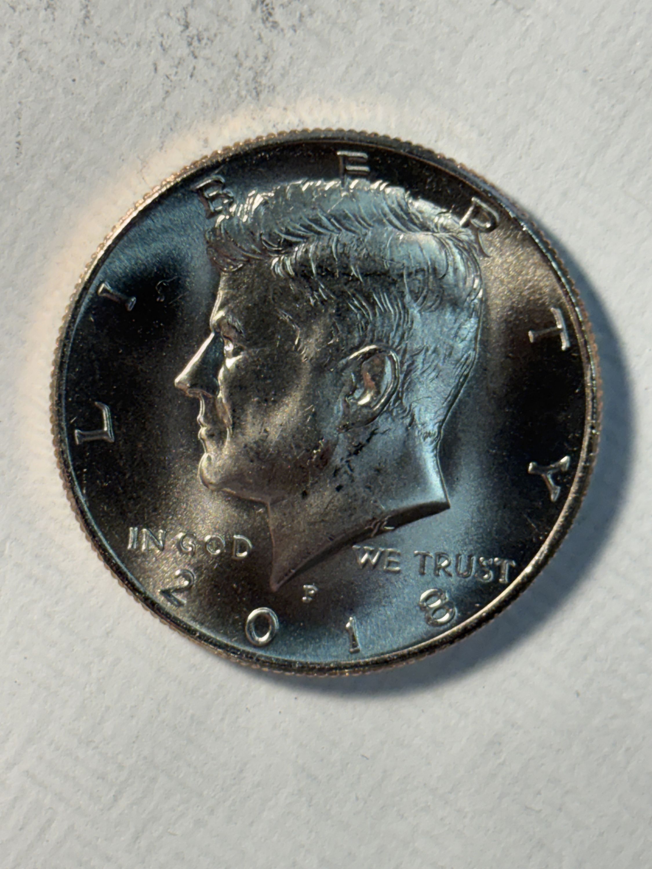 2018 P Kennedy Half Dollars Mintage 4,800,000 - For Sale, Buy Now ...