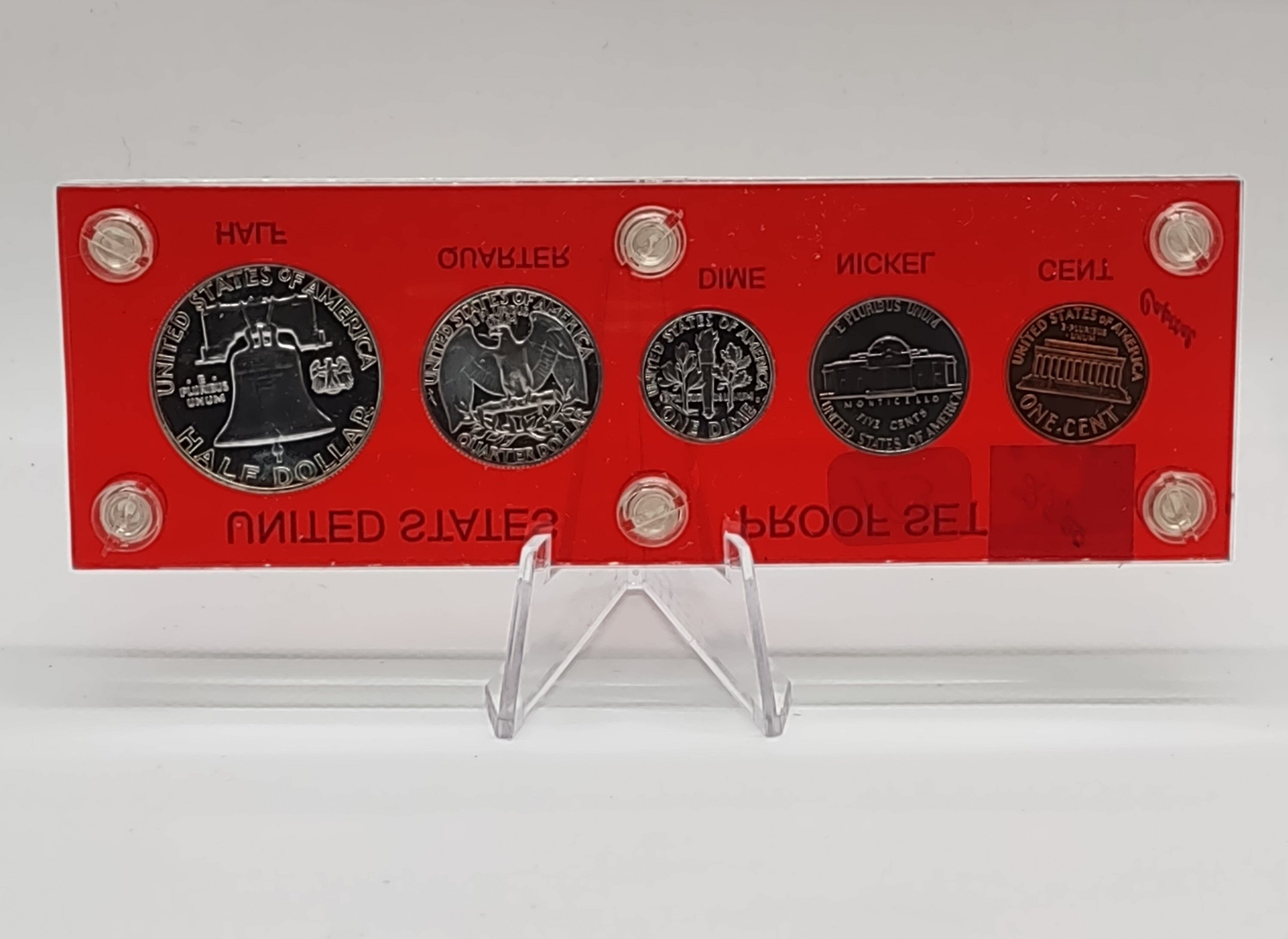 1963 United States Proof Set. Includes 3 Silver Coins! - For Sale, Buy ...