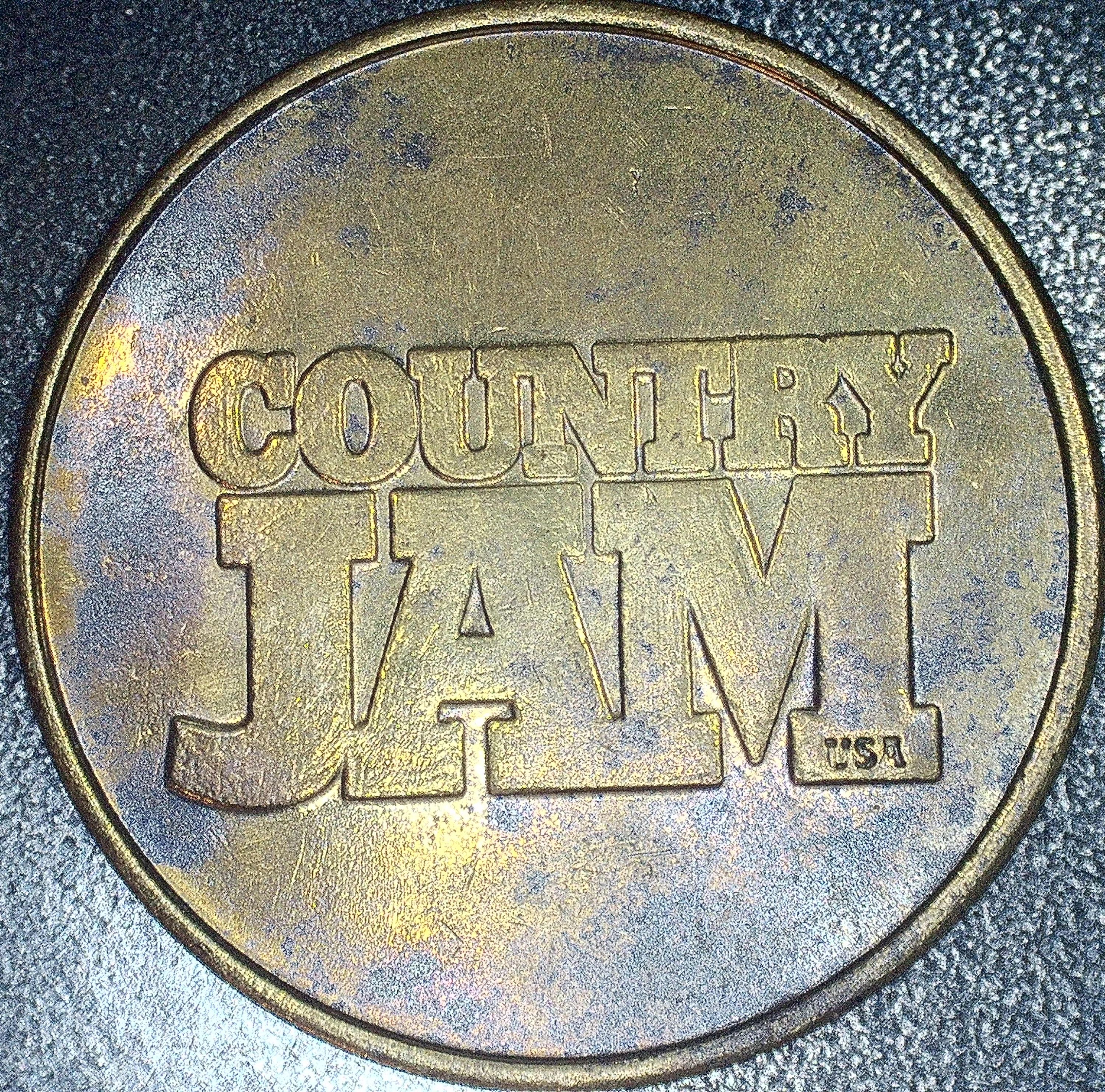 COUNTRY JAM USA Music Festival Eau Claire, Wisconsin 25MM Brass - For ...