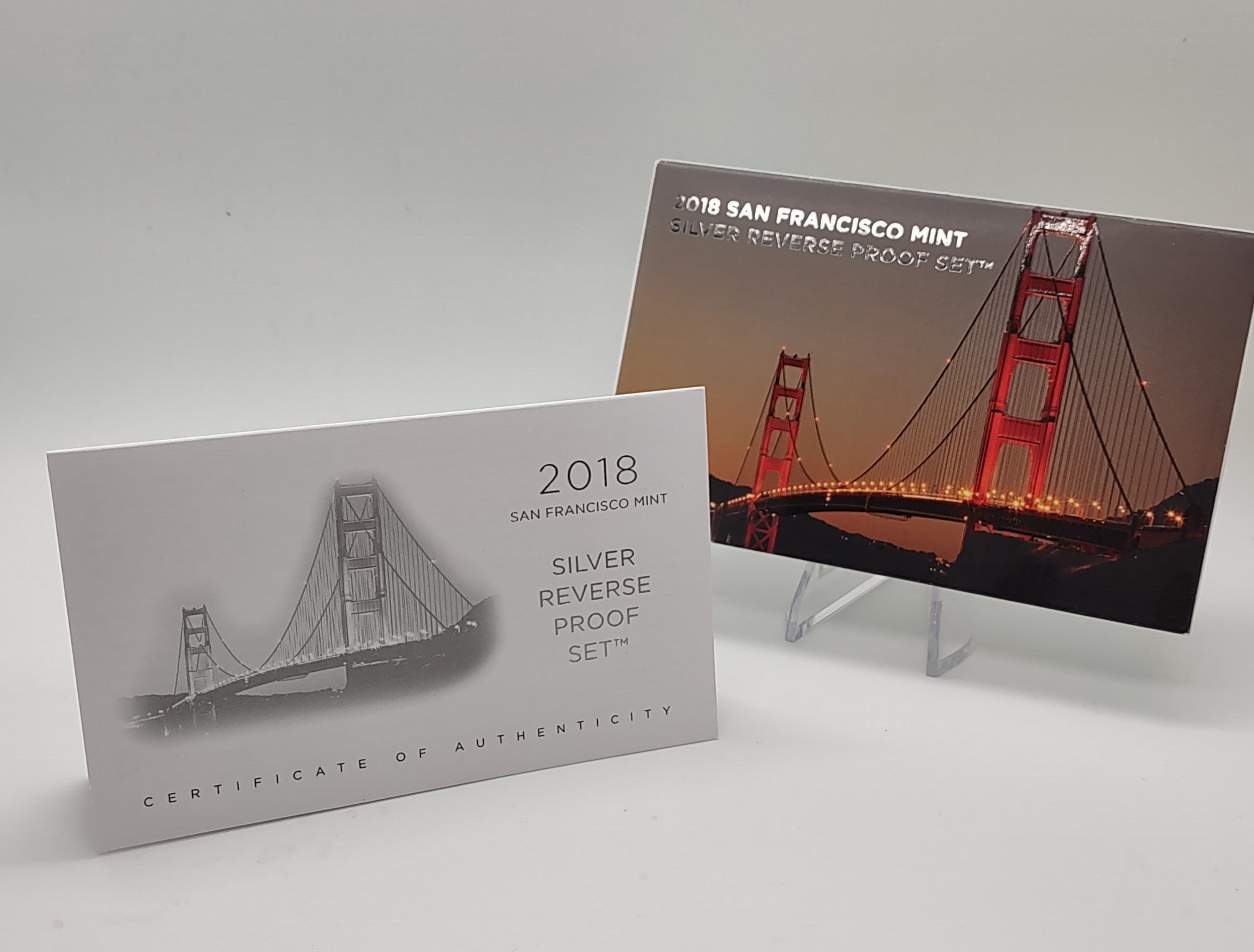 2018 San Francisco Mint Silver Reverse Proof Set. BEAUTIFUL COINS ...