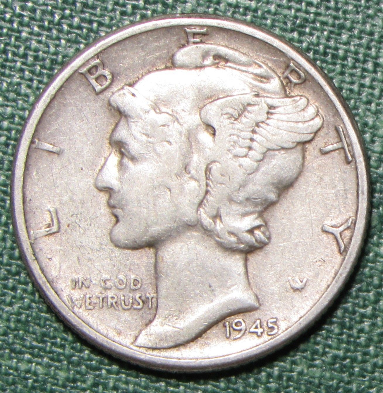 1945 P Mercury Dime - For Sale, Buy Now Online - Item #969831