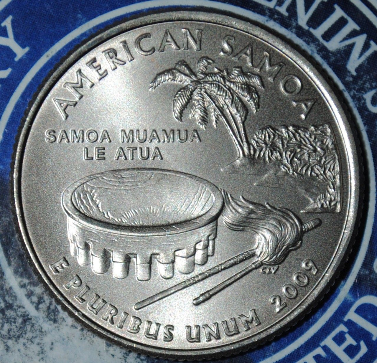 2009 D American Samoa 50 States and Territories Quarter B234 - For Sale ...
