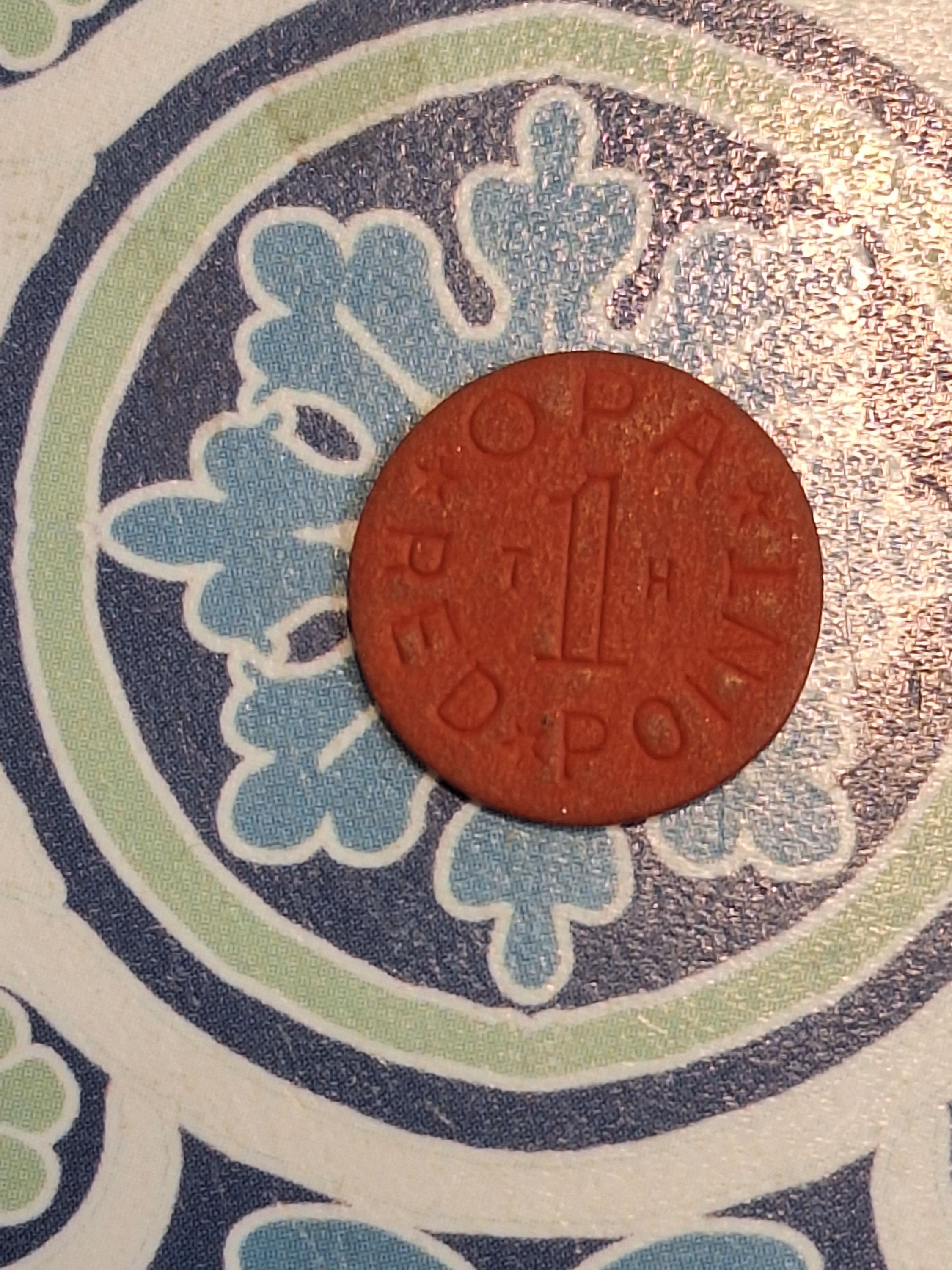 WORLD WAR II RED OPA TOKEN TH ck12 - For Sale, Buy Now Online - Item ...