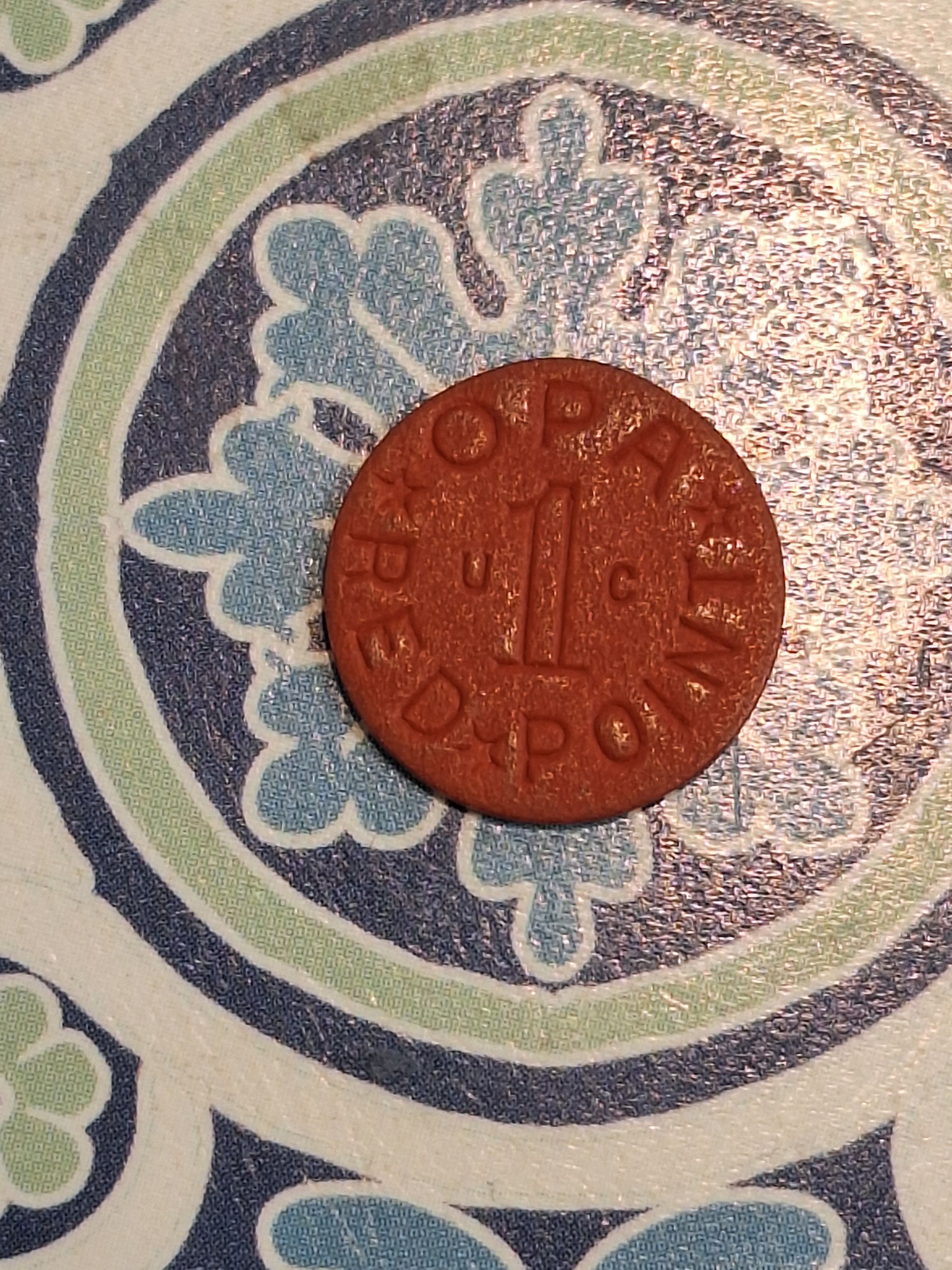 WORLD WAR II RED OPA TOKEN UC ck14 - For Sale, Buy Now Online - Item ...