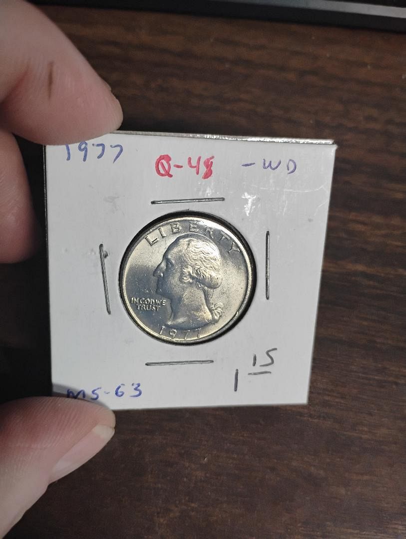 1977 WASHINGTON QUARTER MS-63 - For Sale, Buy Now Online - Item #971841