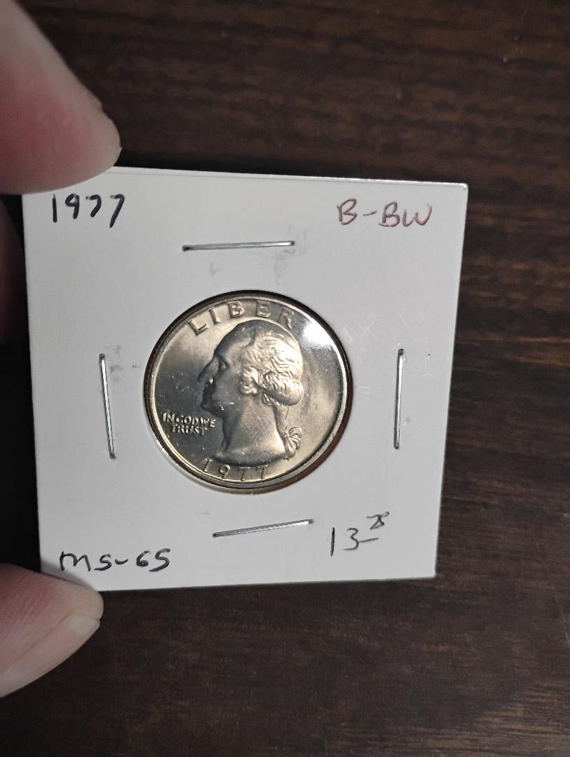 1977 WASHINGTON QUARTER MS-65 - For Sale, Buy Now Online - Item #972065