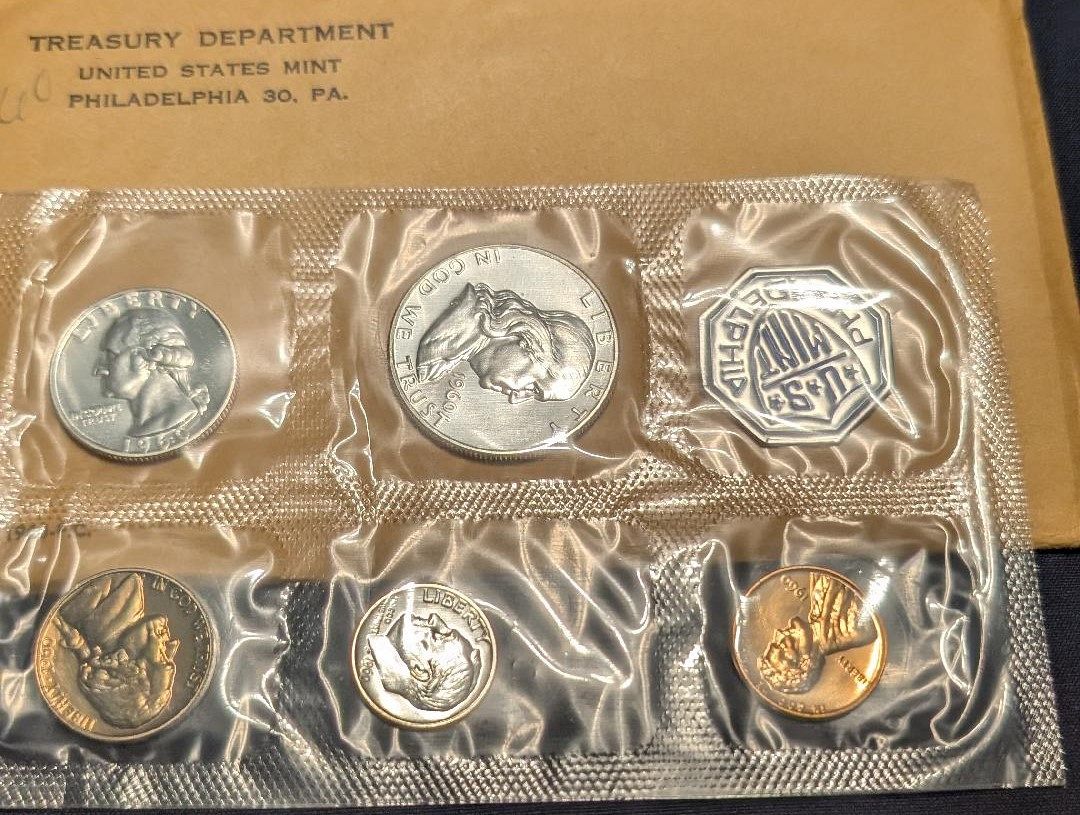 1960 Philadelphia Mint Proof Set - For Sale, Buy Now Online - Item #973371