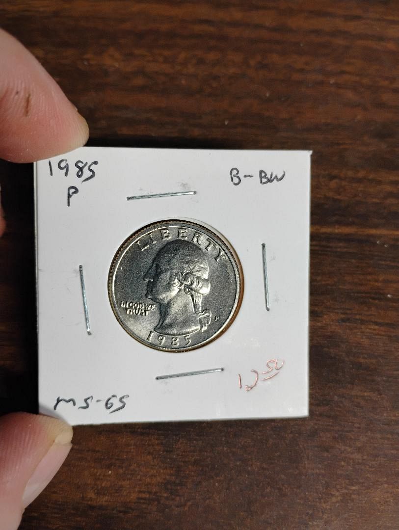 1985-P WASHINGTON QUARTER MS-65 - For Sale, Buy Now Online - Item #976225
