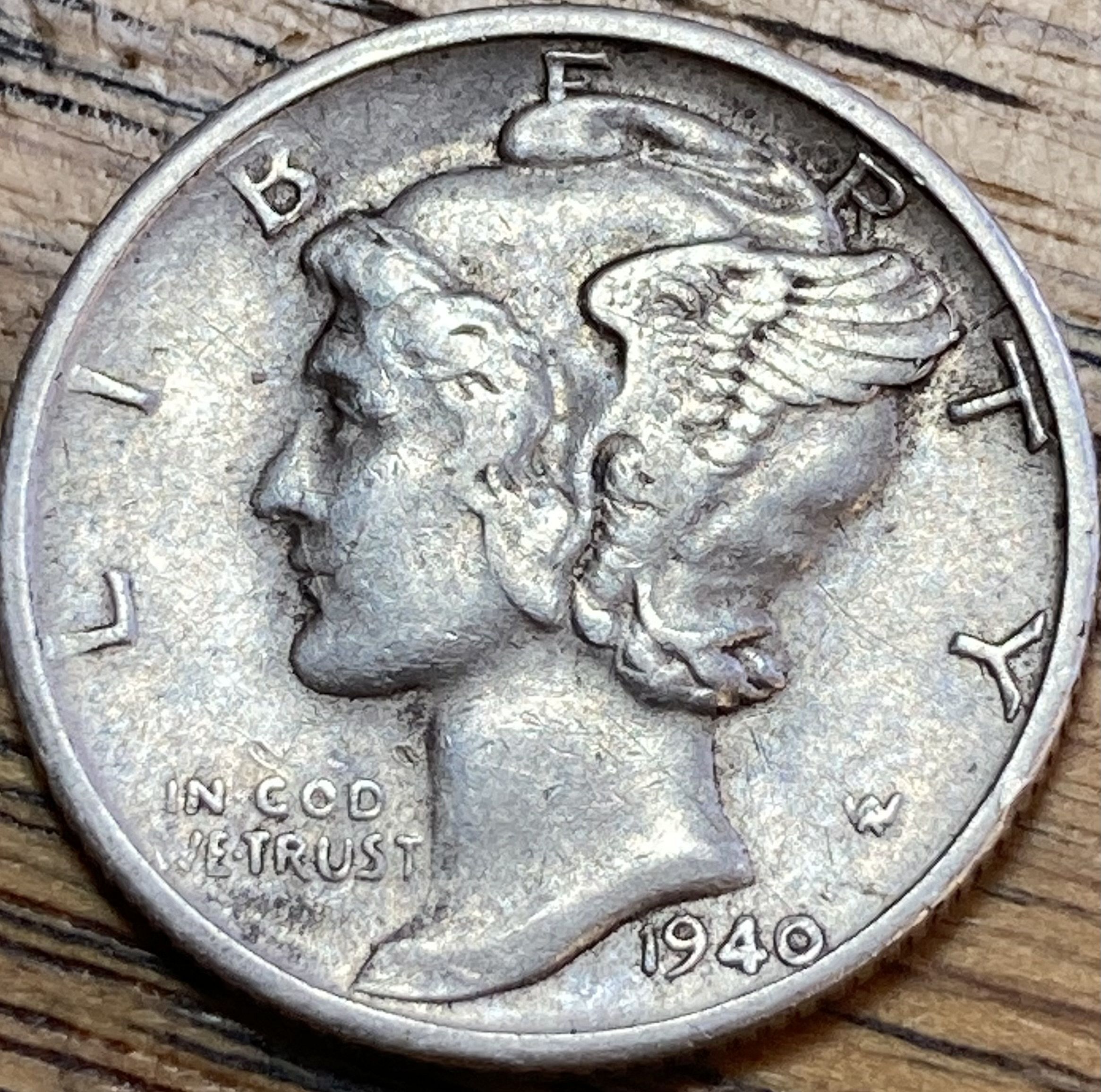 1940S mercury dime in EXTREMELY FINE condition - For Sale, Buy Now ...