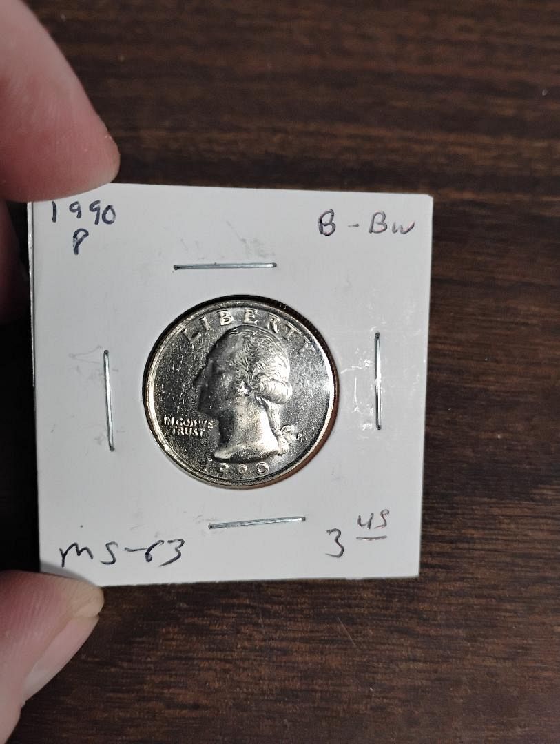 1990-P WASHINGTON QUARTER MS-63 - For Sale, Buy Now Online - Item #976976