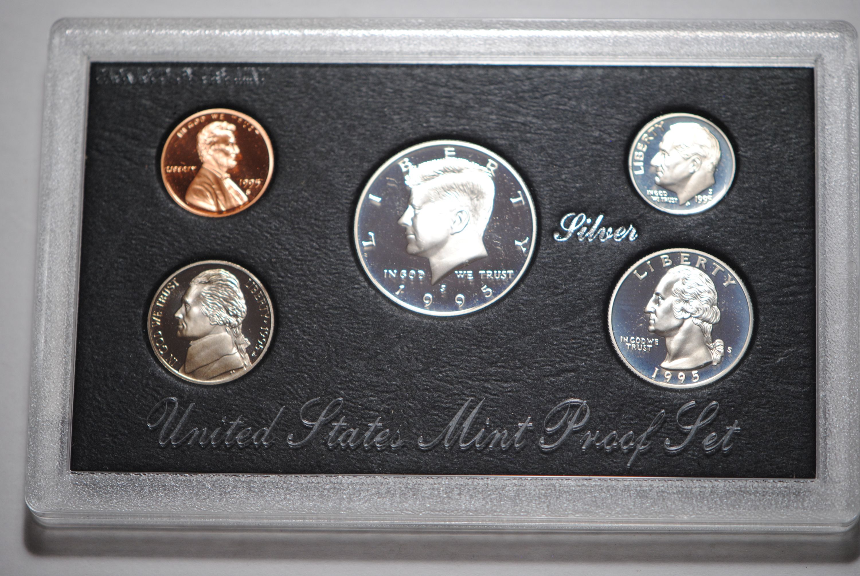 1995 Silver Proof Set - For Sale, Buy Now Online - Item #977695