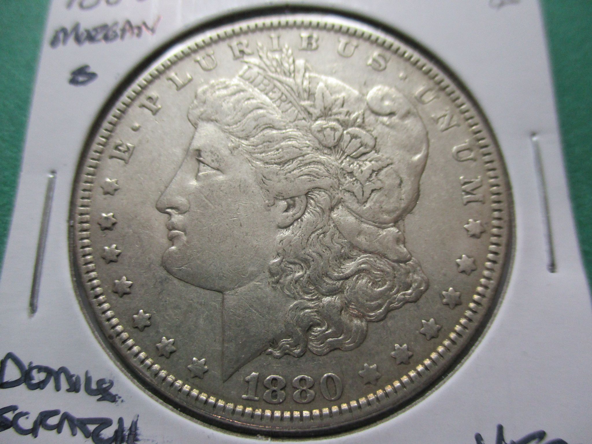1880 VF30 Details Morgan Dollar. Item: DM 80-30. - For Sale, Buy Now ...