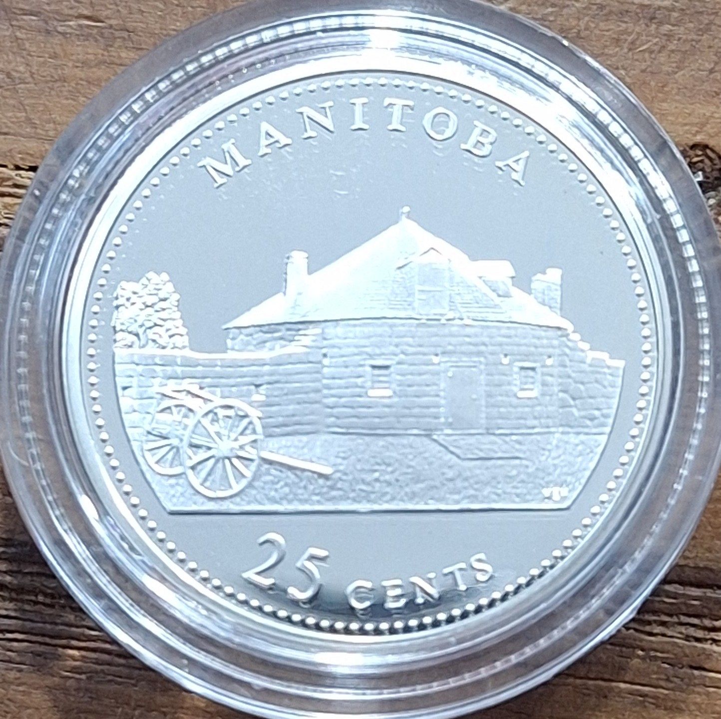 1992 Canada Silver 25 Cents Commemorative Manitoba - For Sale, Buy Now ...