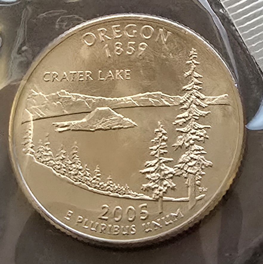 2005-P Oregon State Quarter - BU in Original Mint Cello (S18) - For ...