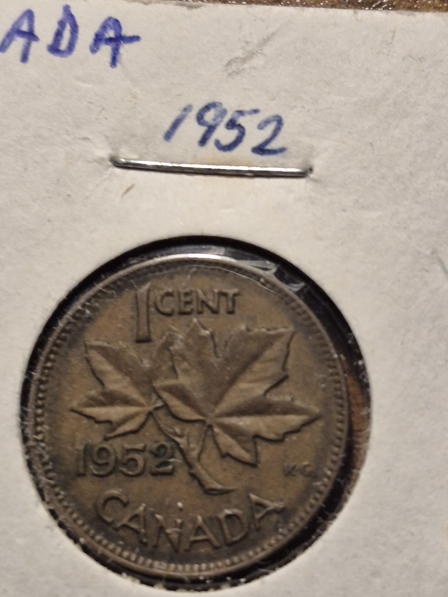 1952 Canadian Cent - For Sale, Buy Now Online - Item #978863