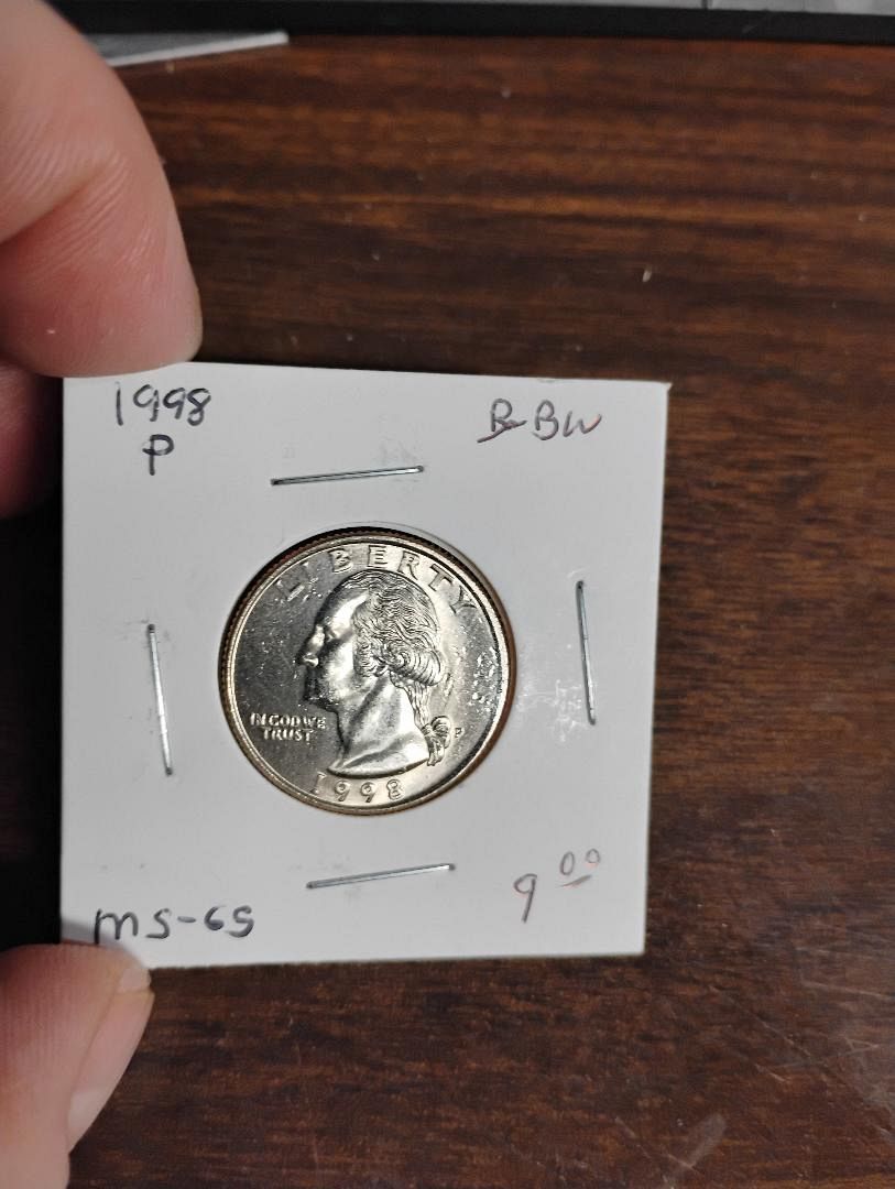 1998-P WASHINGTON QUARTER MS-65 - For Sale, Buy Now Online - Item #980050