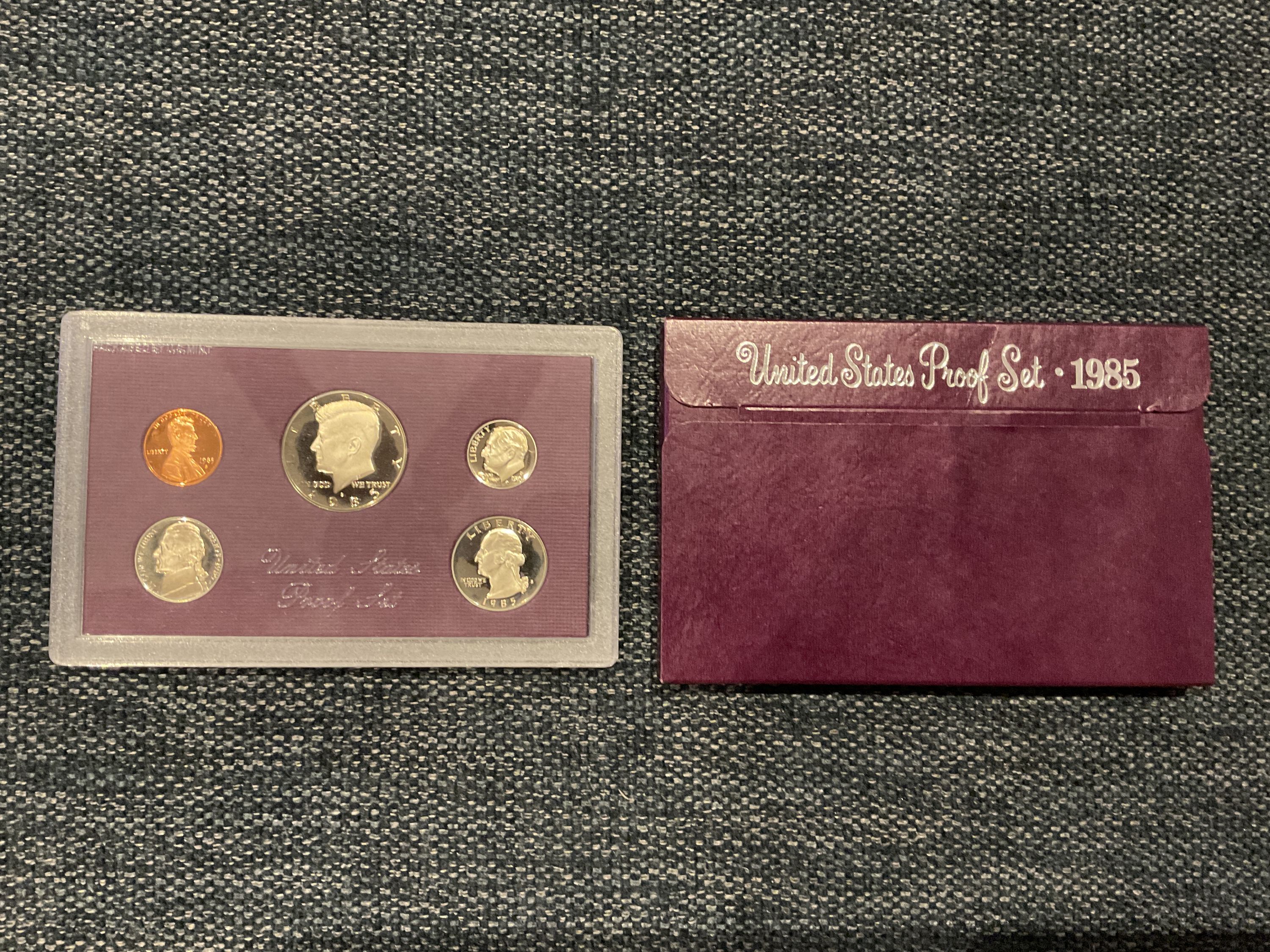 1985 US Proof Set - For Sale, Buy Now Online - Item #980377