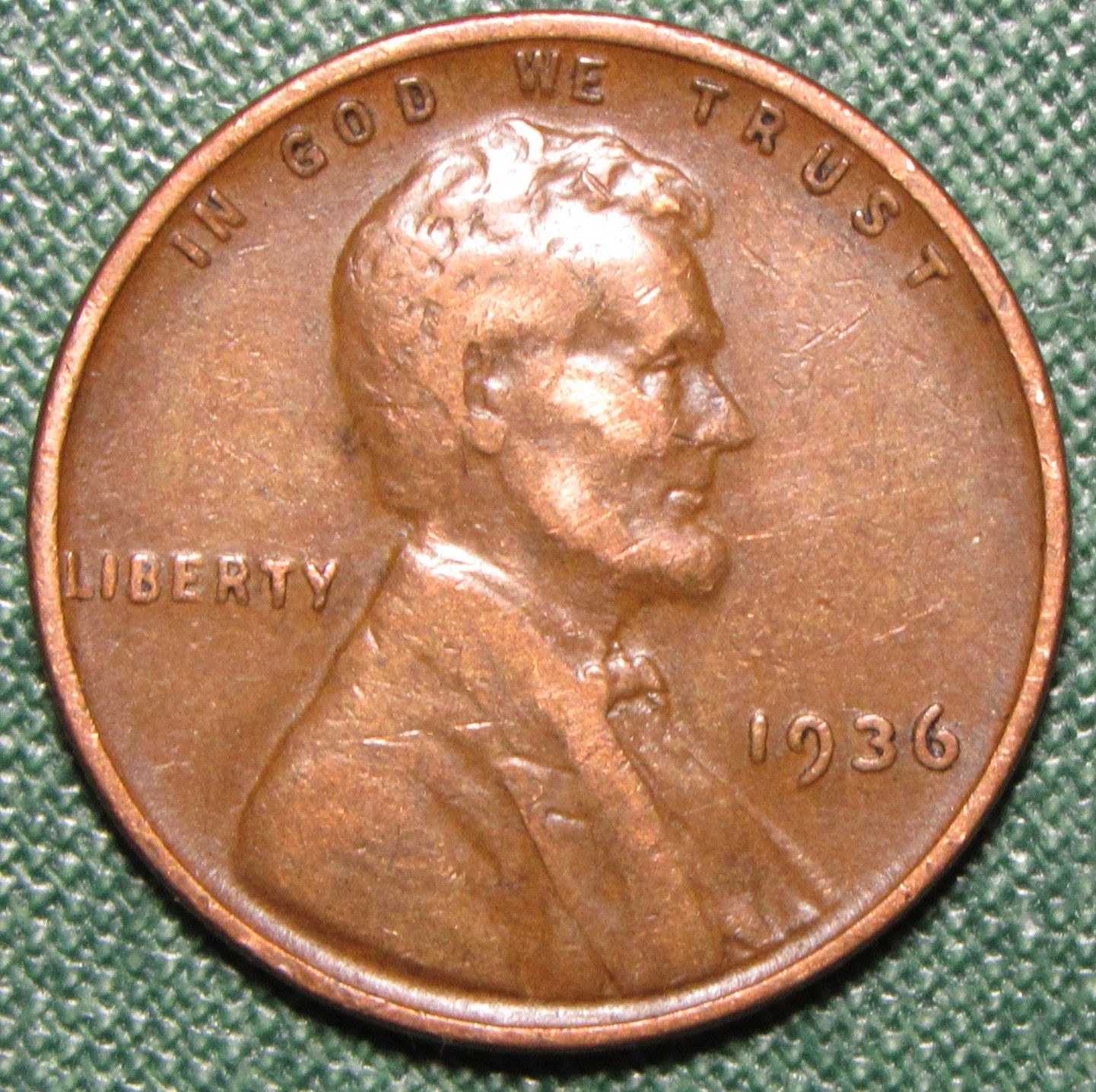 1936 P Wheat Back Lincoln Cent - For Sale, Buy Now Online - Item #980903