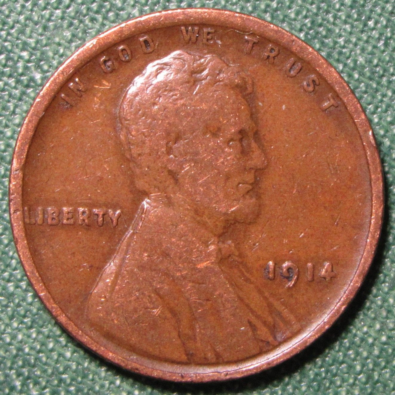 1914 P Wheat Back Lincoln Cent - For Sale, Buy Now Online - Item #981703