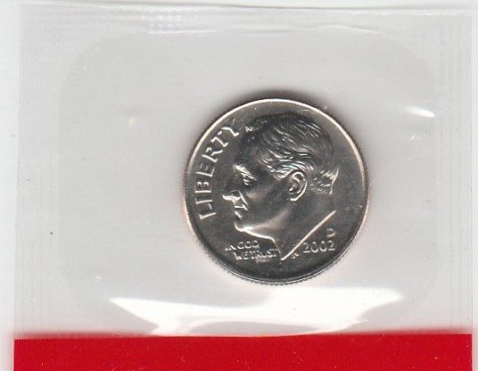 2002 D ROOSEVELT DIME - For Sale, Buy Now Online - Item #984006