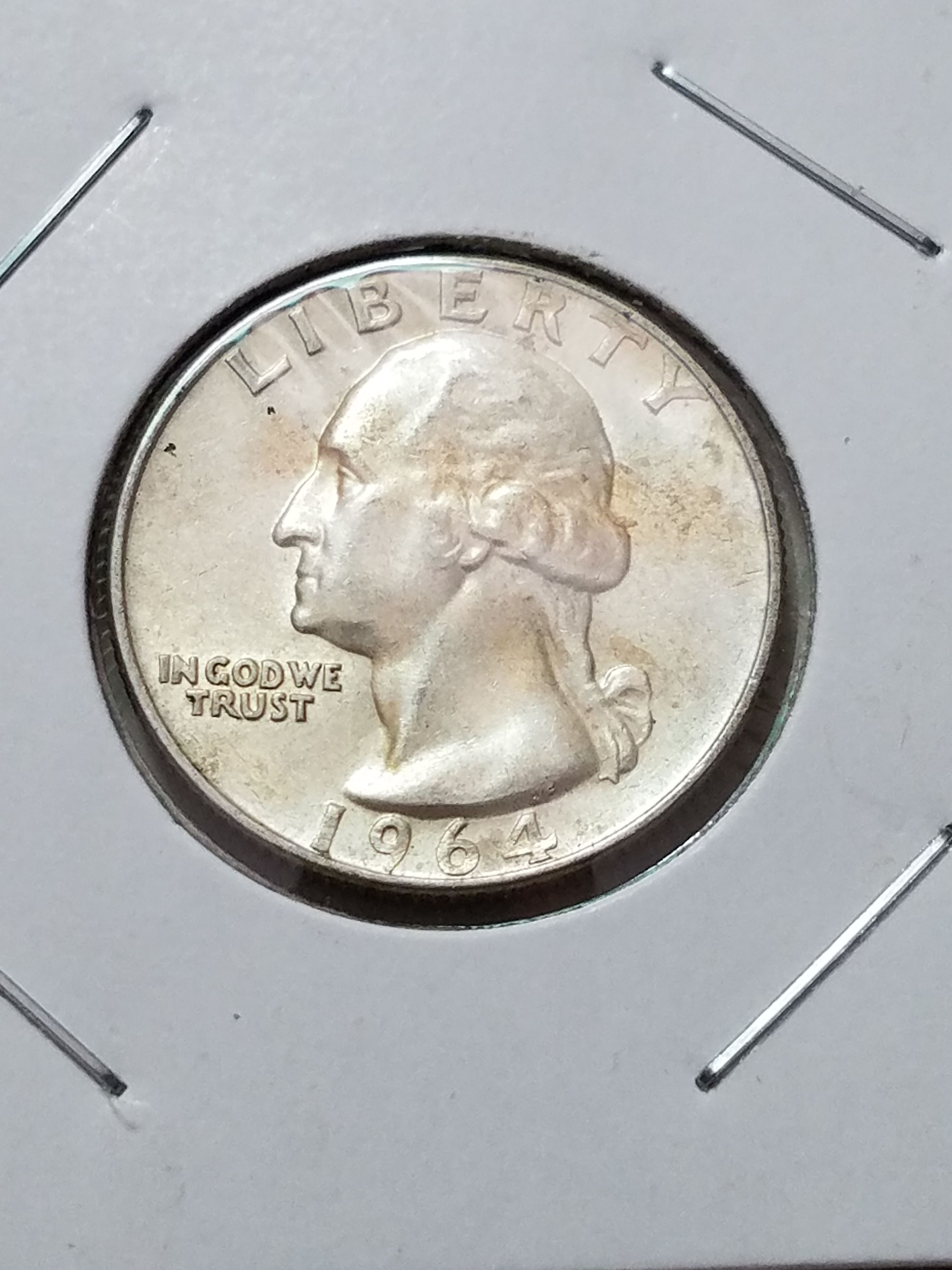 1964 P Washington Silver Quarter - For Sale, Buy Now Online - Item #988634
