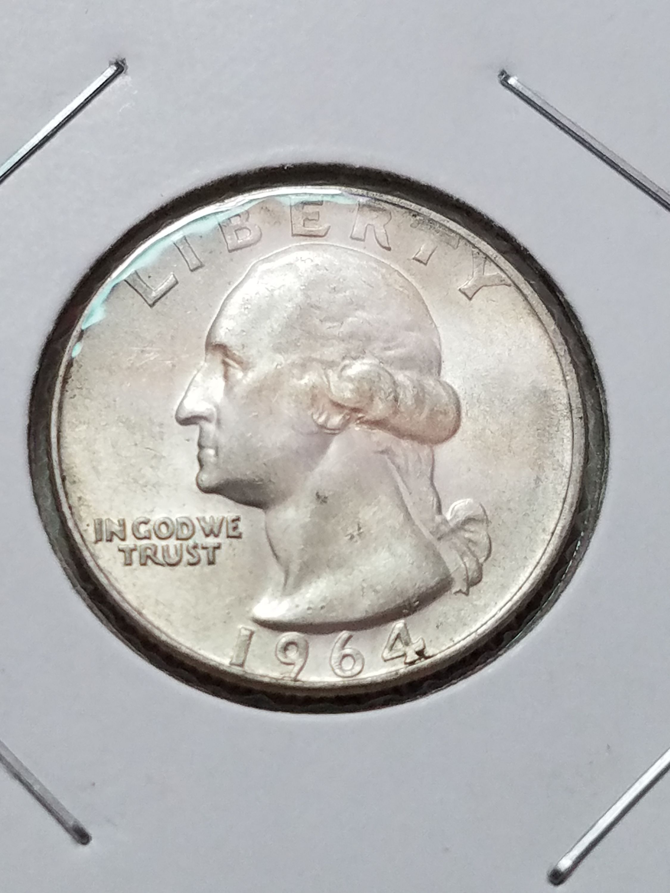 1964 D Washington Silver Quarter - For Sale, Buy Now Online - Item #988907